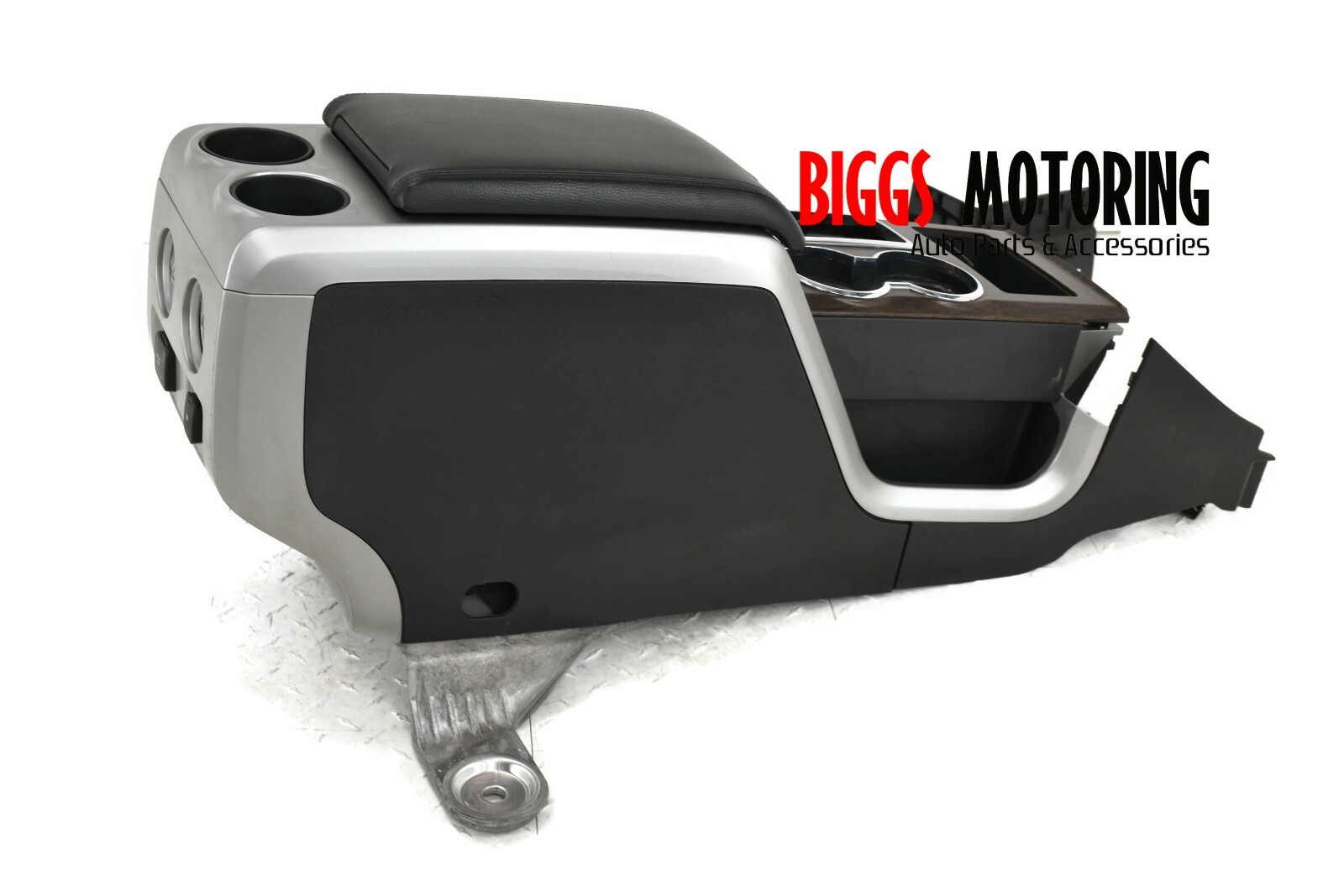 Used 2013-2014 Ford F150 Floor Center Console W/ Storage & Cup Holder ...