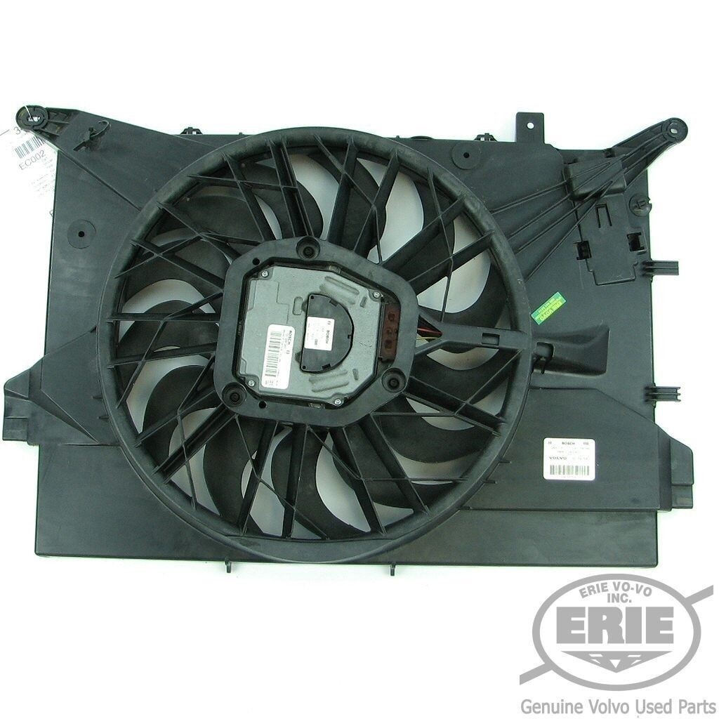 Used Volvo Engine Radiator Cooling Fan Assembly Fits Turbo S60 S80 V70 ...