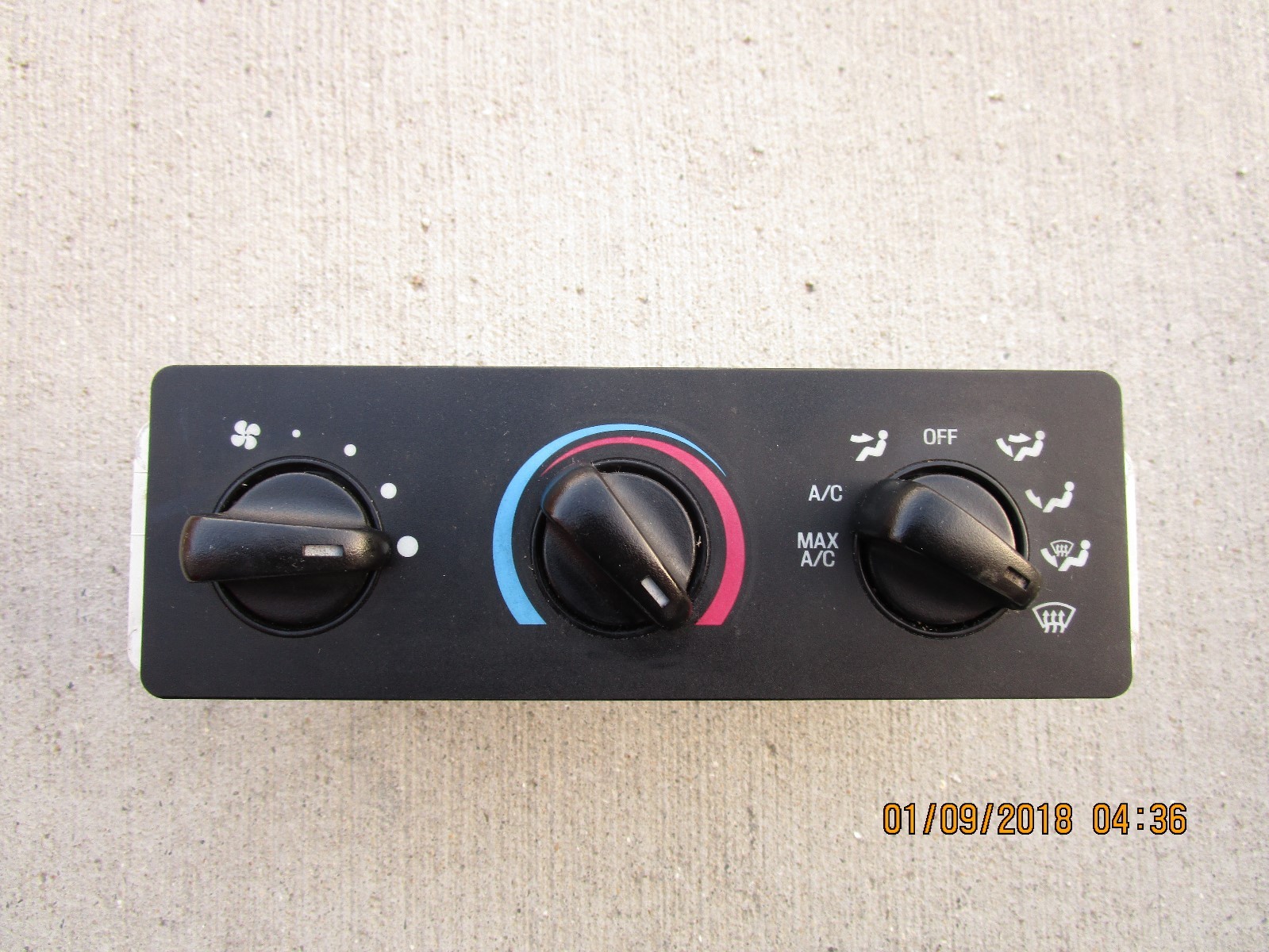Ford AC Parts Used A/C Heater Control Panel For 97-03 Ford F-Series ...