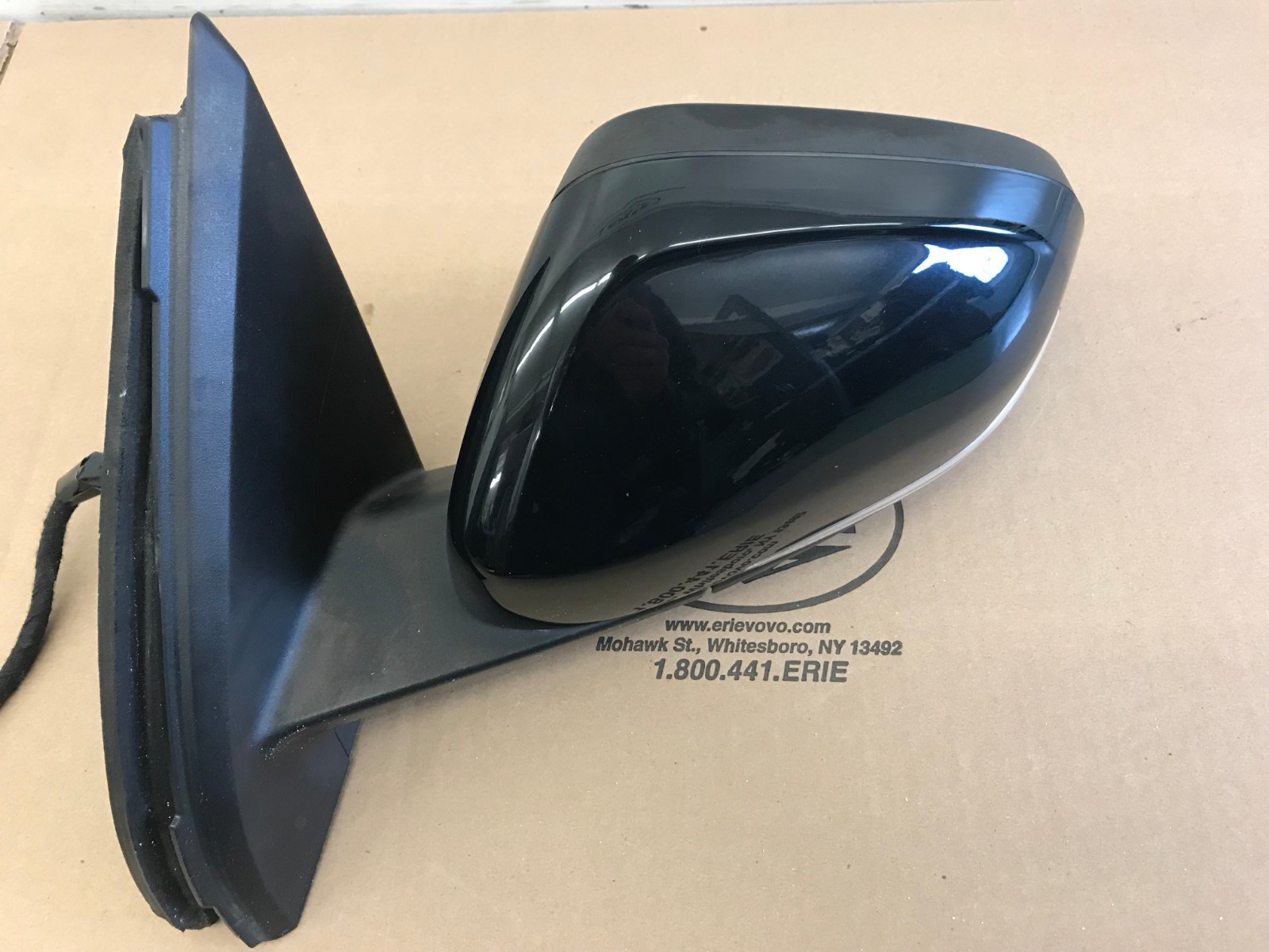 Used 11-16 Volvo S60 V60 Left Drivers Side View Mirror 019 Black ...