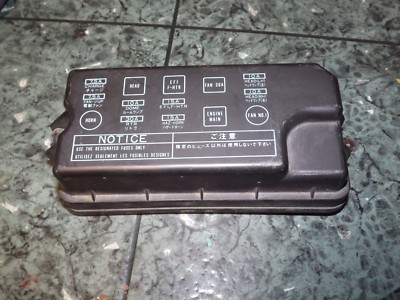 Used Oem 88-91 Toyota Corolla Sr5 Coupe Ae92 Engine Bay Small Fuse ...