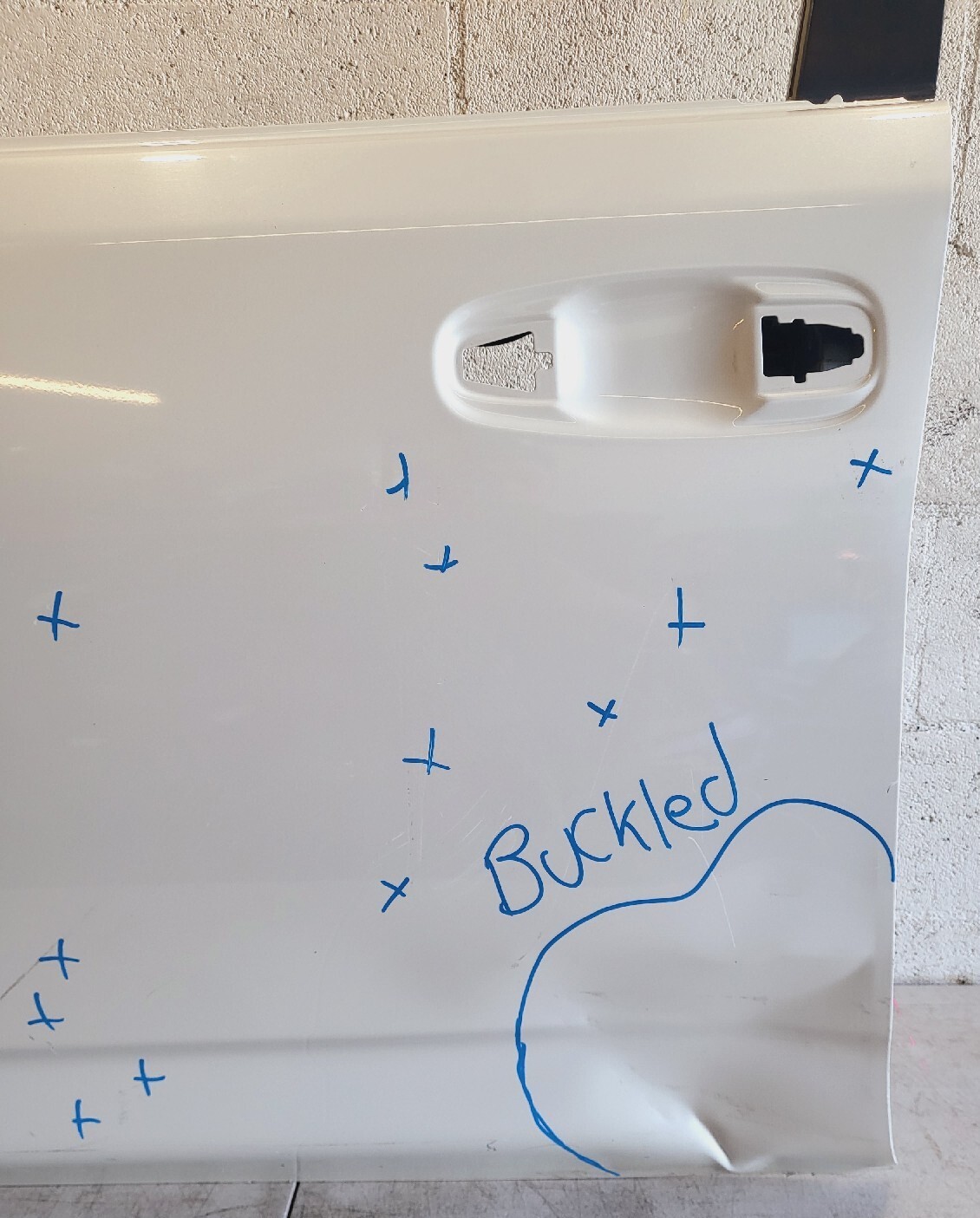 Used 2010 2022 Toyota 4runner Front Left Driver Side Door Shell Panel ...