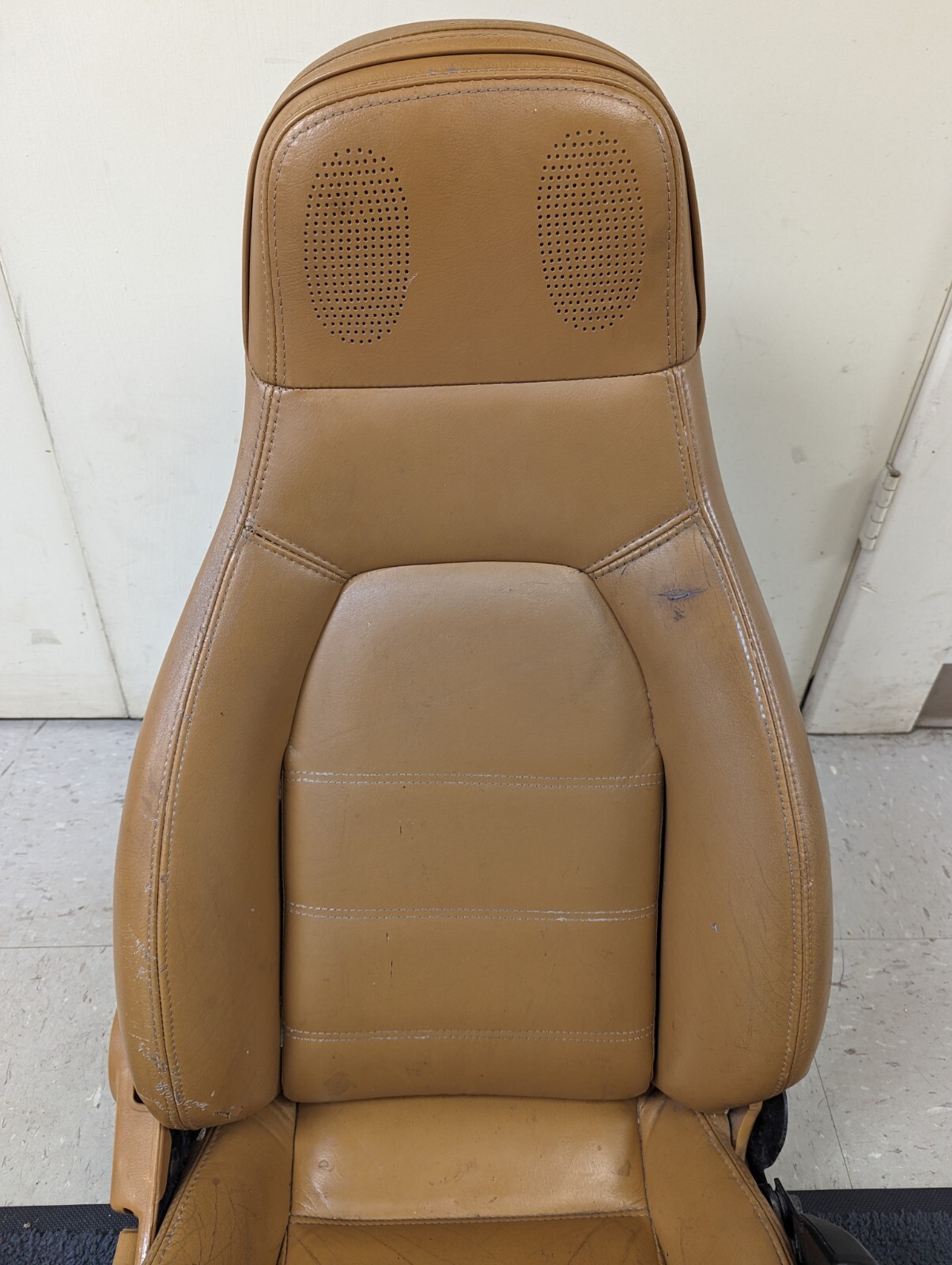Used 1990-1997 Mazda Miata Oem Tan Leather Speaker Seats Set Left Right ...