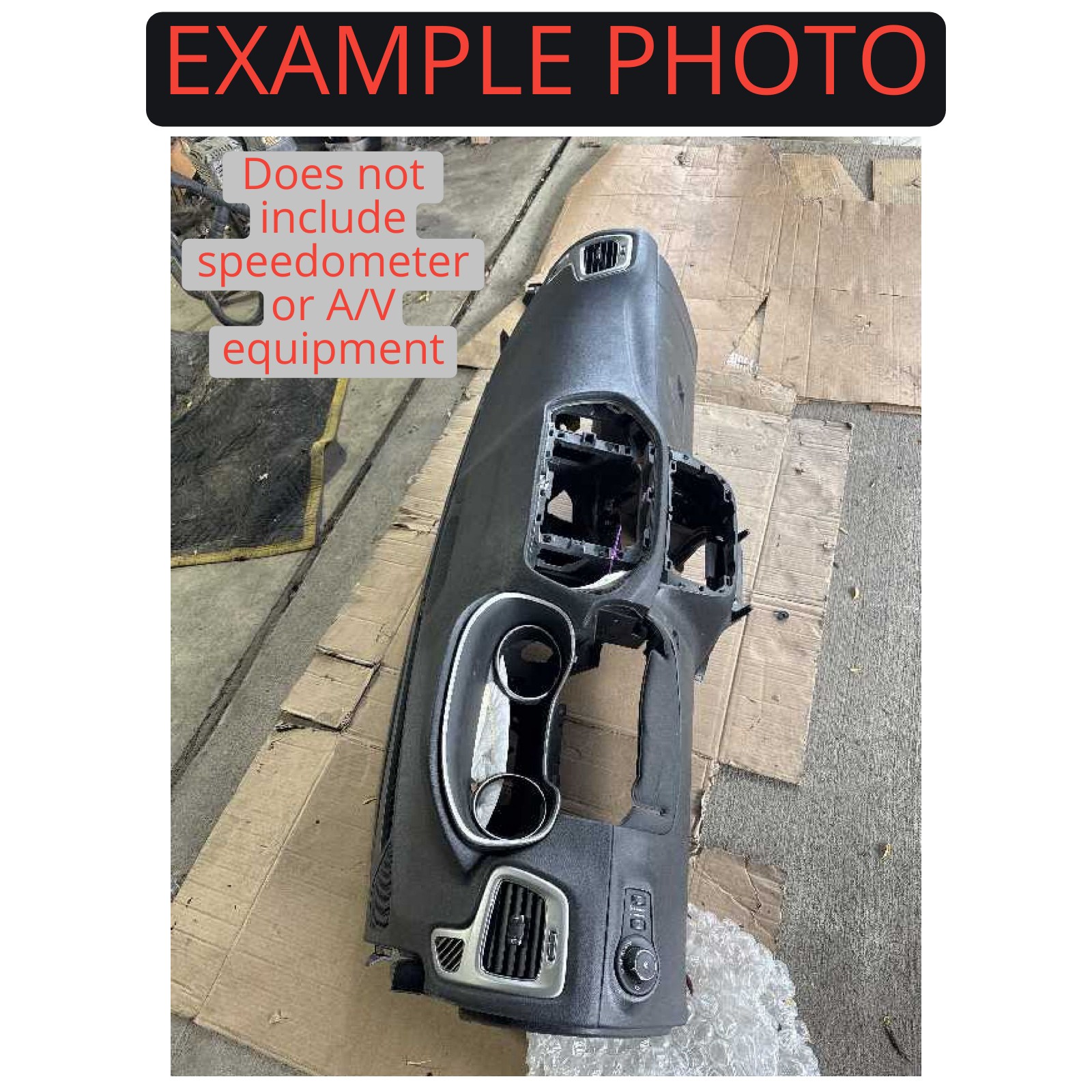 Used Dash Panel With Climate Control Ex-v6 Fits 1998-2002 Accord for ...