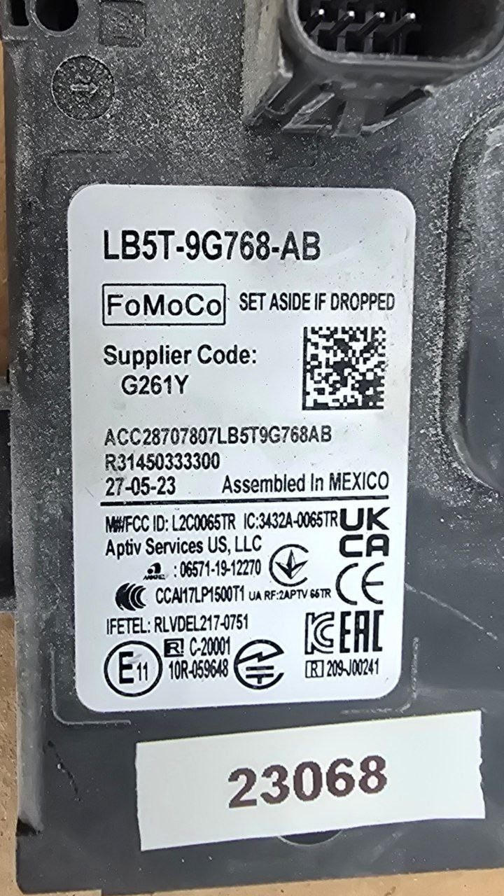 Used 2020-2025 Ford Explorer Oem Cruise Control Distance Sensor Unit ...