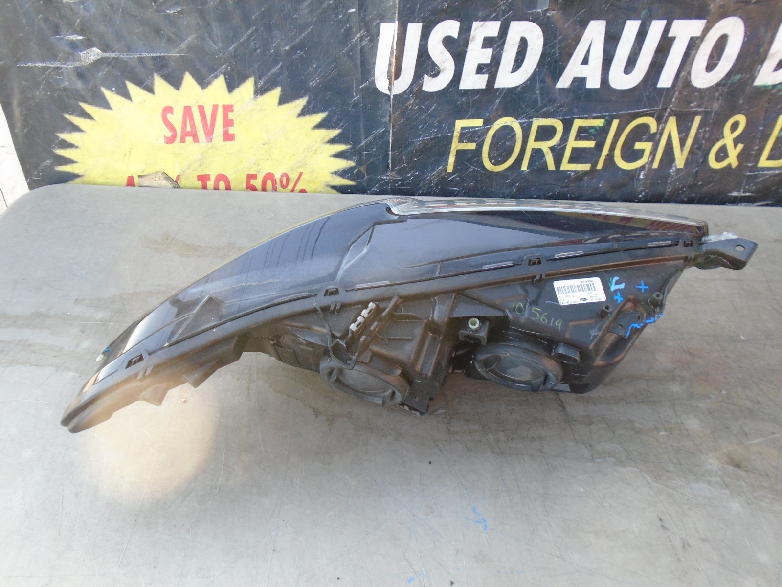 Used Oem Headlight Ford Fusion 2013-2016 Left Headlight Lamp Headlamp ...