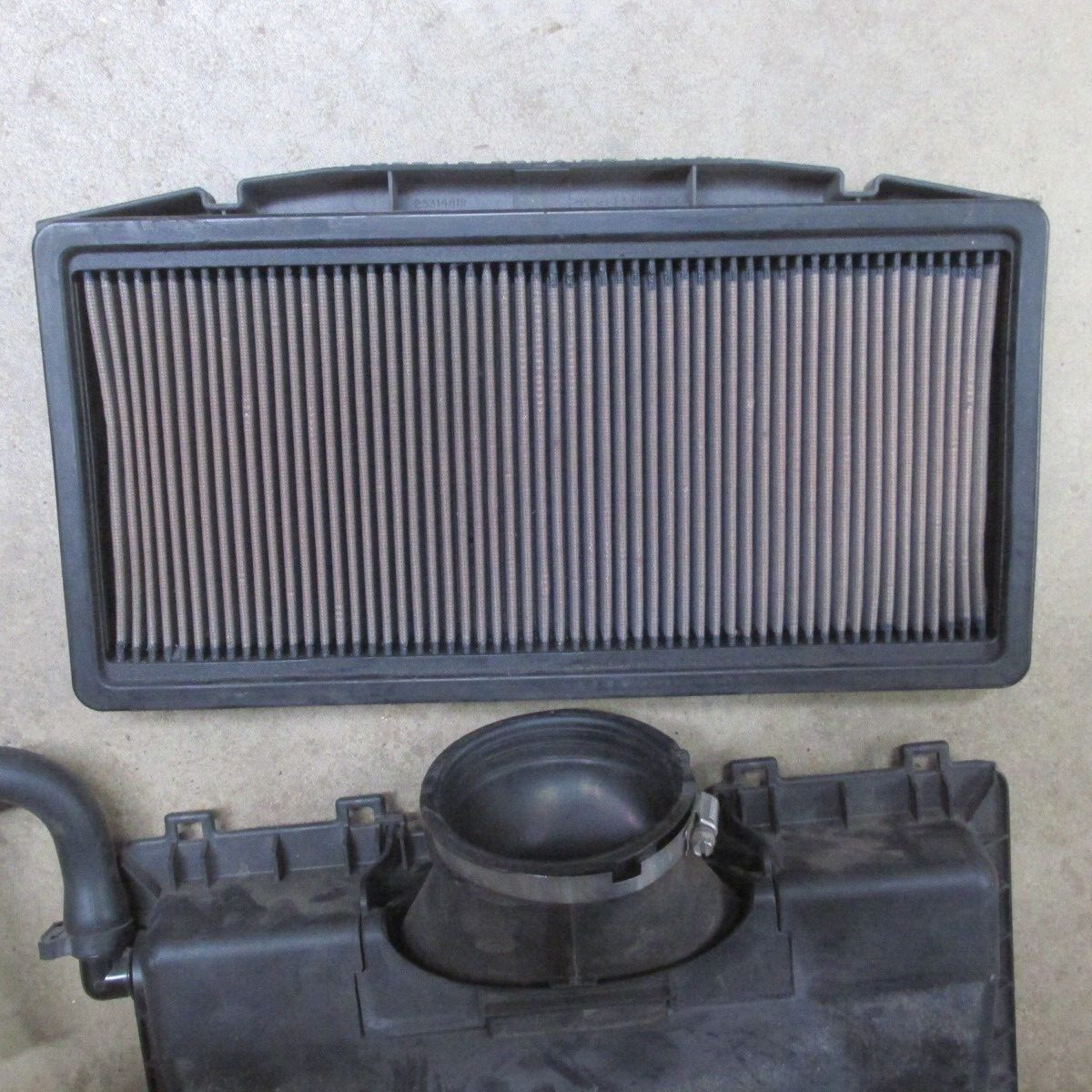 Used 1997-2000 Chevrolet Corvette C5 Air Cleaner Housing Cover And K&n ...