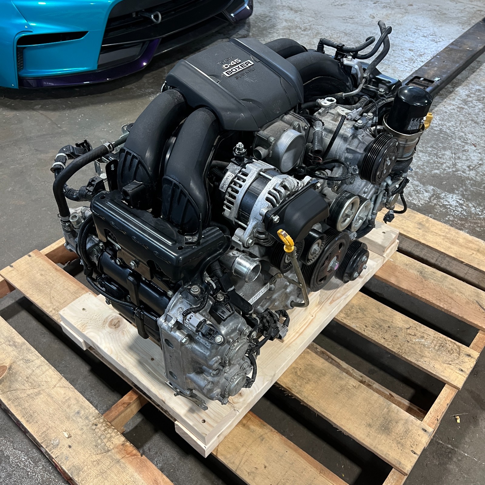 Used 2024 Toyota Gr86 Brz Oem Fa24 Engine Motor Longblock M/t 29k Miles ...
