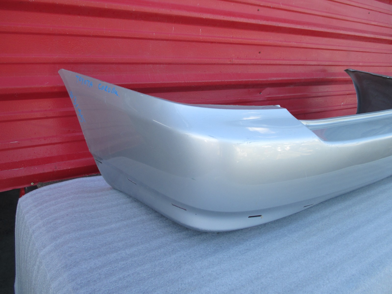 Used Toyota Corolla S Rear Bumper Cover Oem 2003-2008 # 3195 for Sale