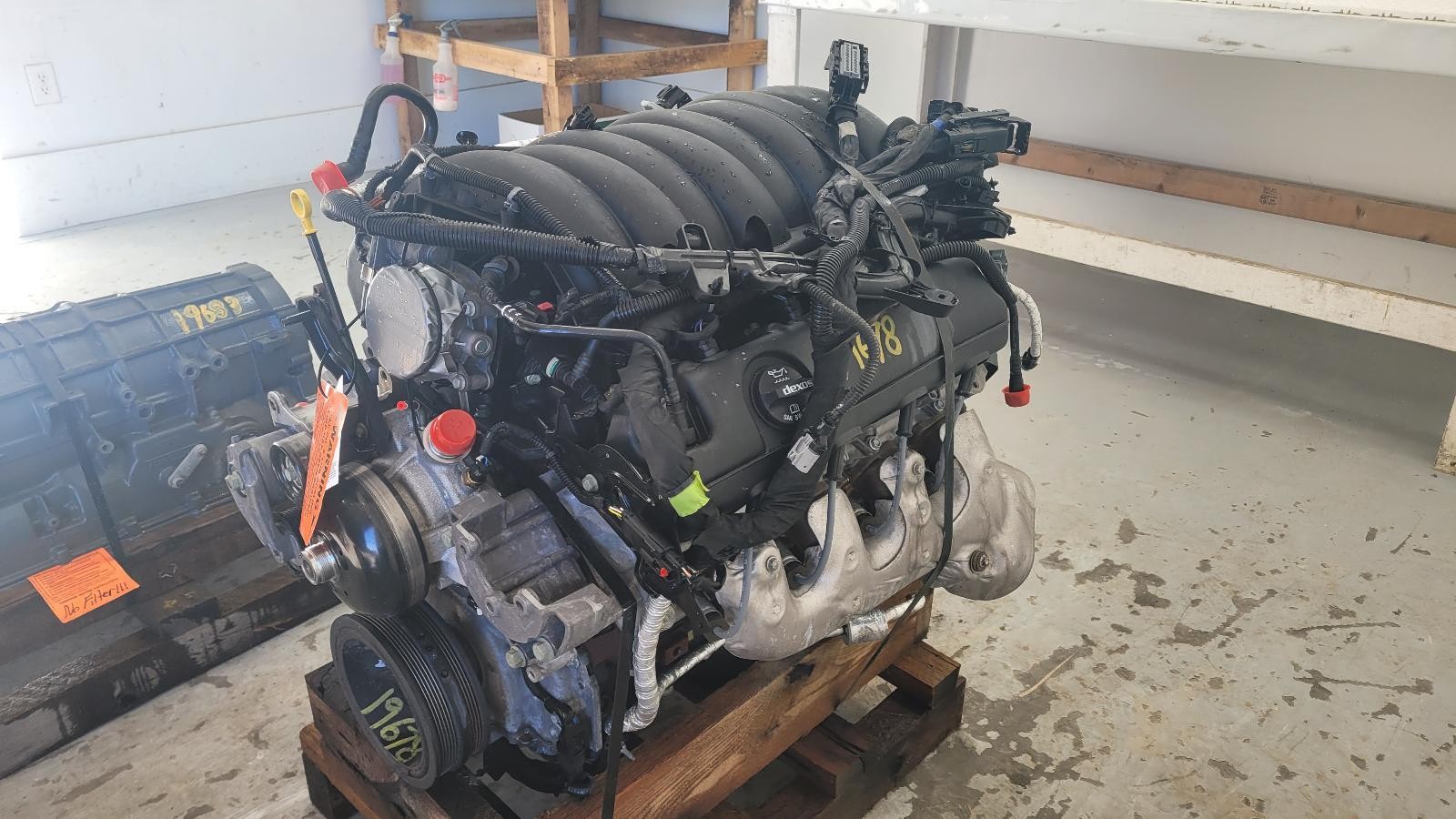 Used 2024-2025 Gmc Sierra 2500 3500 Engine 6.6l Gas; L8t; Vin 7; With ...