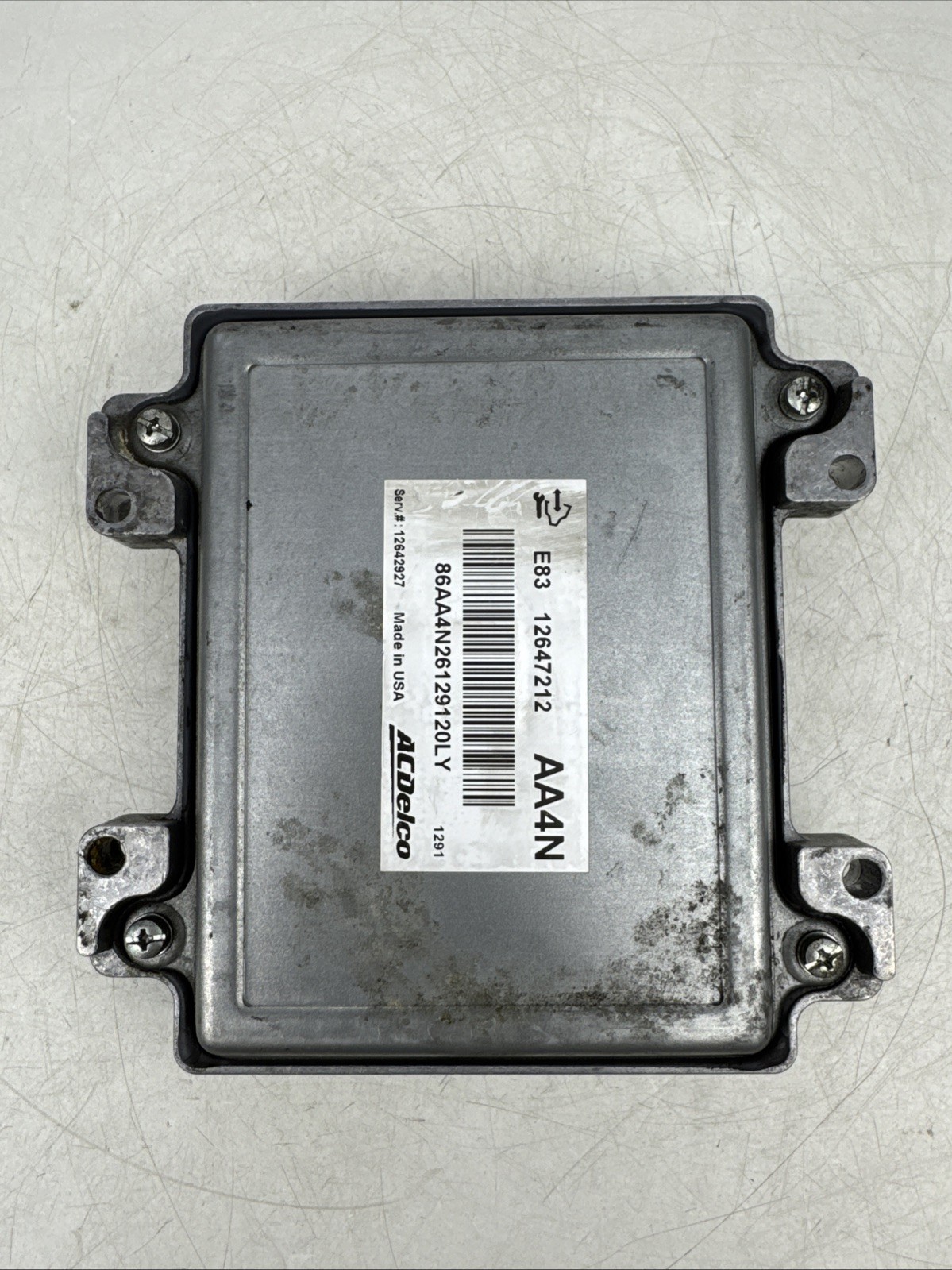 Used 2012 Chevy Cruze 1.8l Engine Computer Control Module Ecm Ecu ...