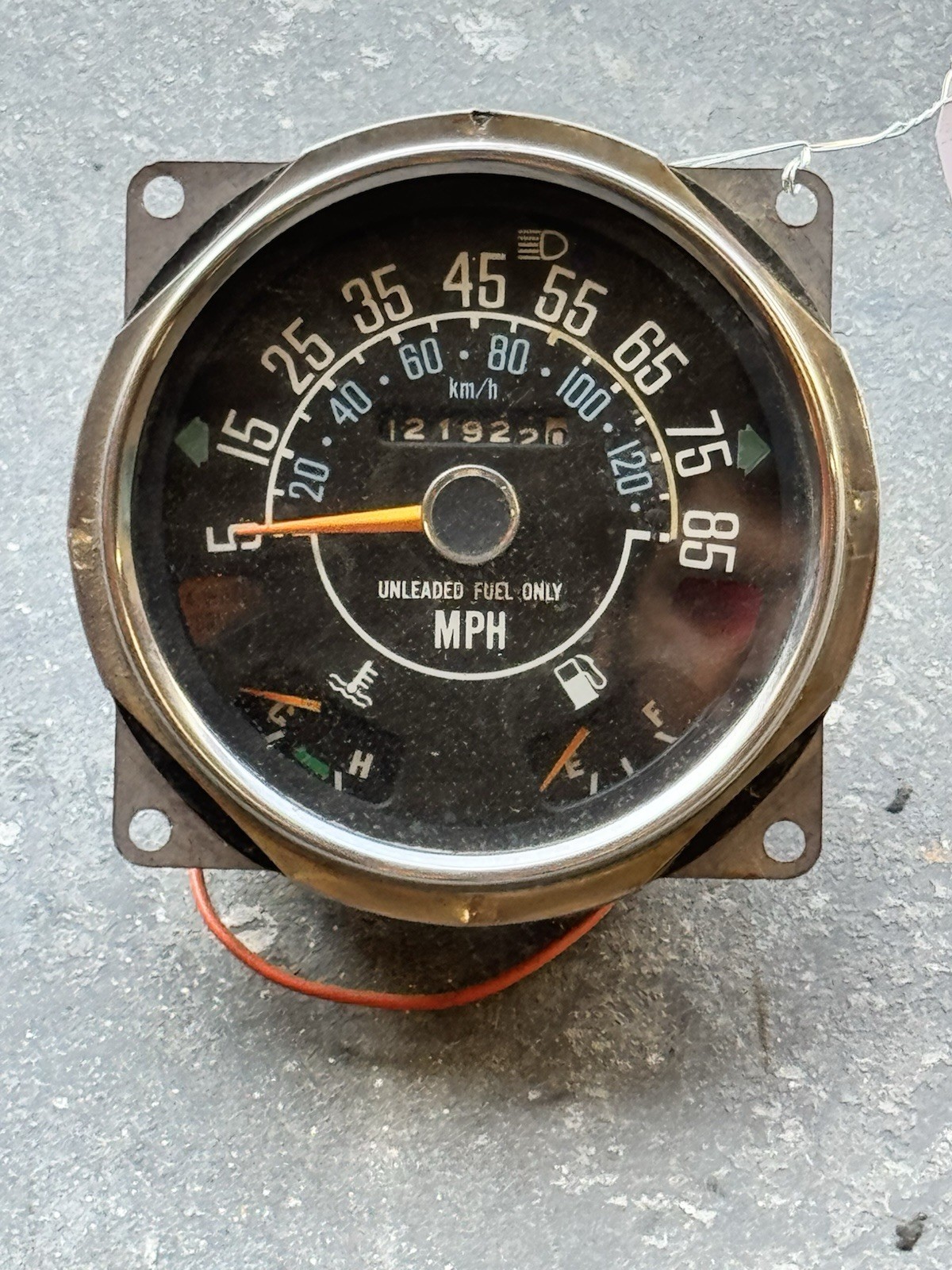 Used 1985 Jeep Wrangler Cj7 Speedo Gauge Cluster Oem 121k Miles 1976 ...