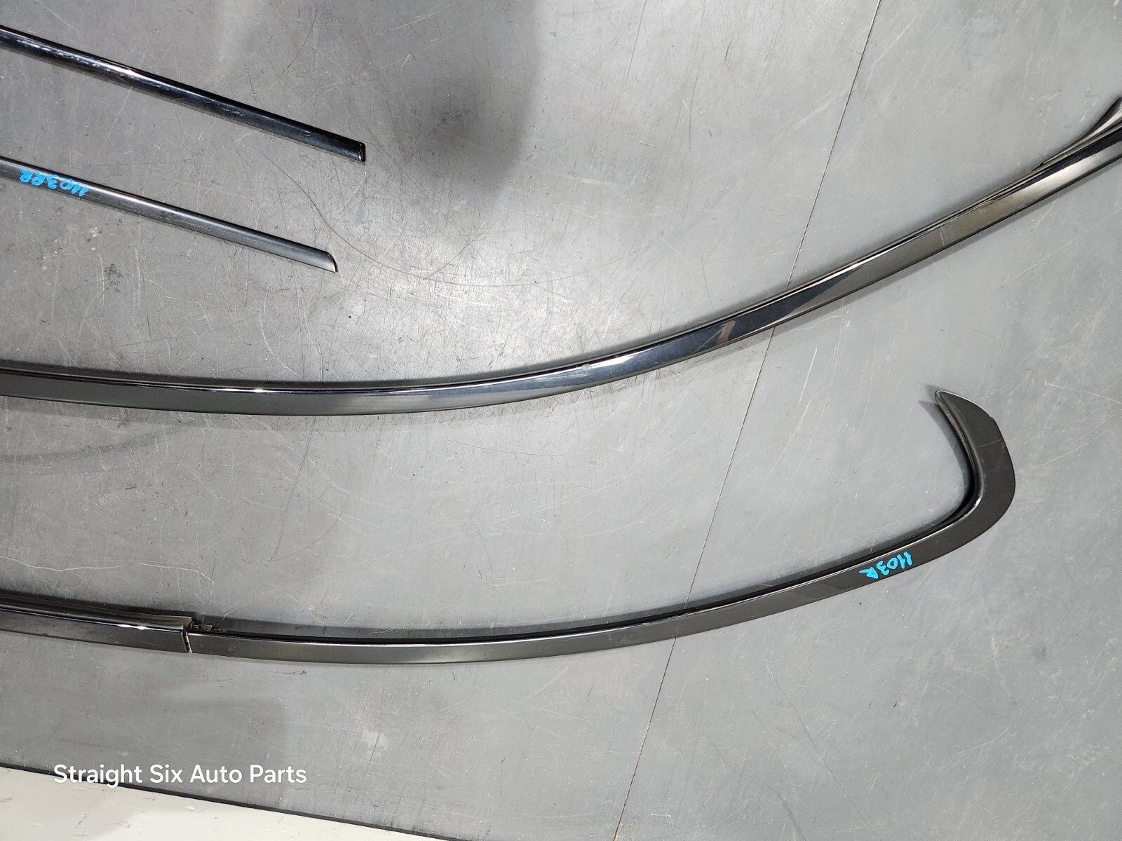 Used Oem Bmw F22 F87 Coupe Black Glossy Shadow Line Molding Door Body ...