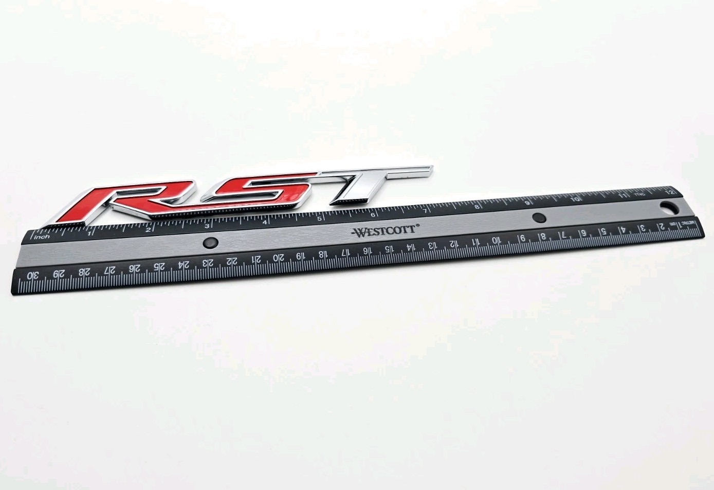 Used 2019-2022 Chevrolet Silverado Rst Rear Tail Gate Emblem Logo Badge ...
