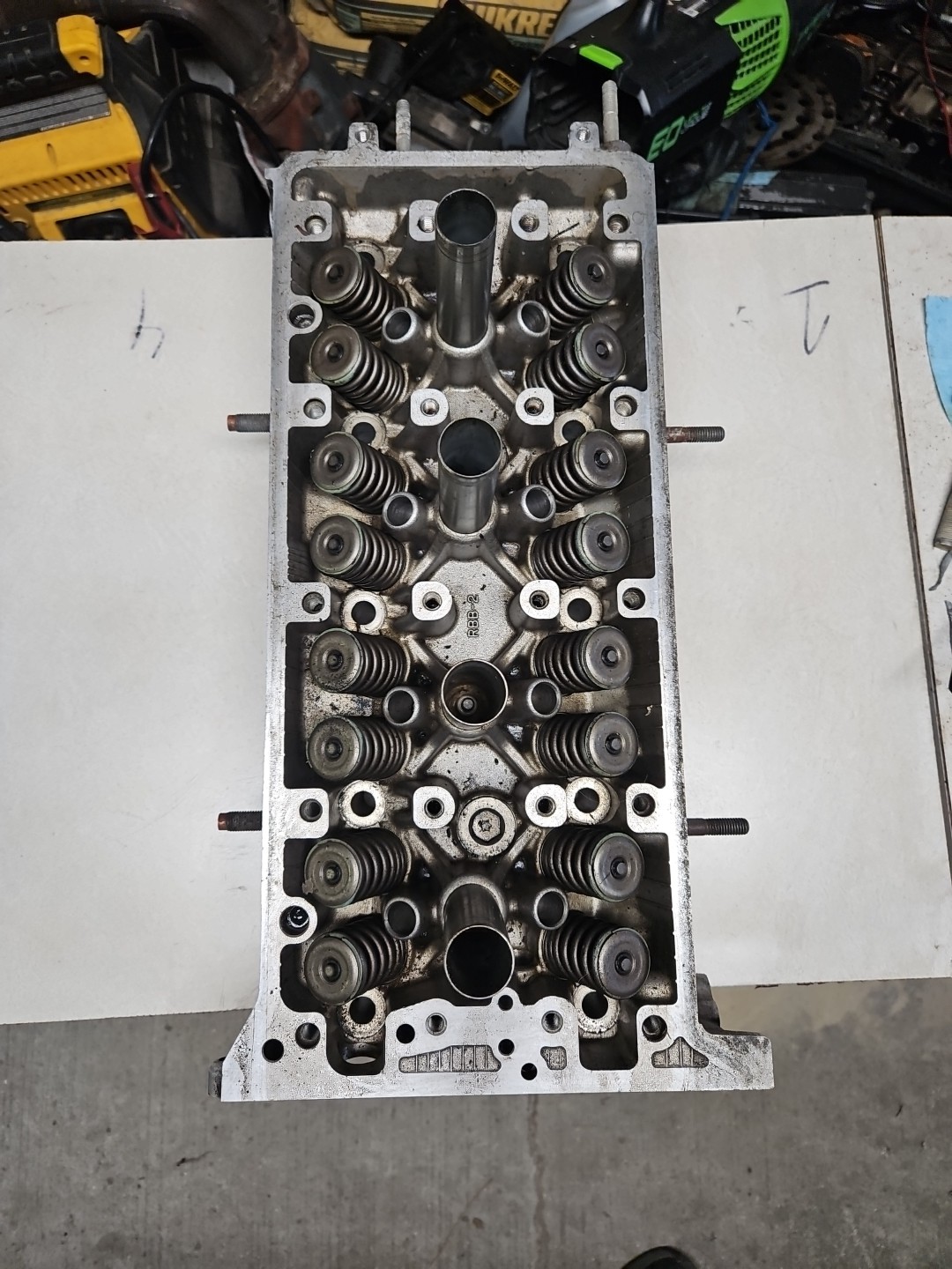 Used Oem 2004-2008 Acura Tsx Bare Cylinder Head K24a2 Rbb Vtec K24 Rbb ...