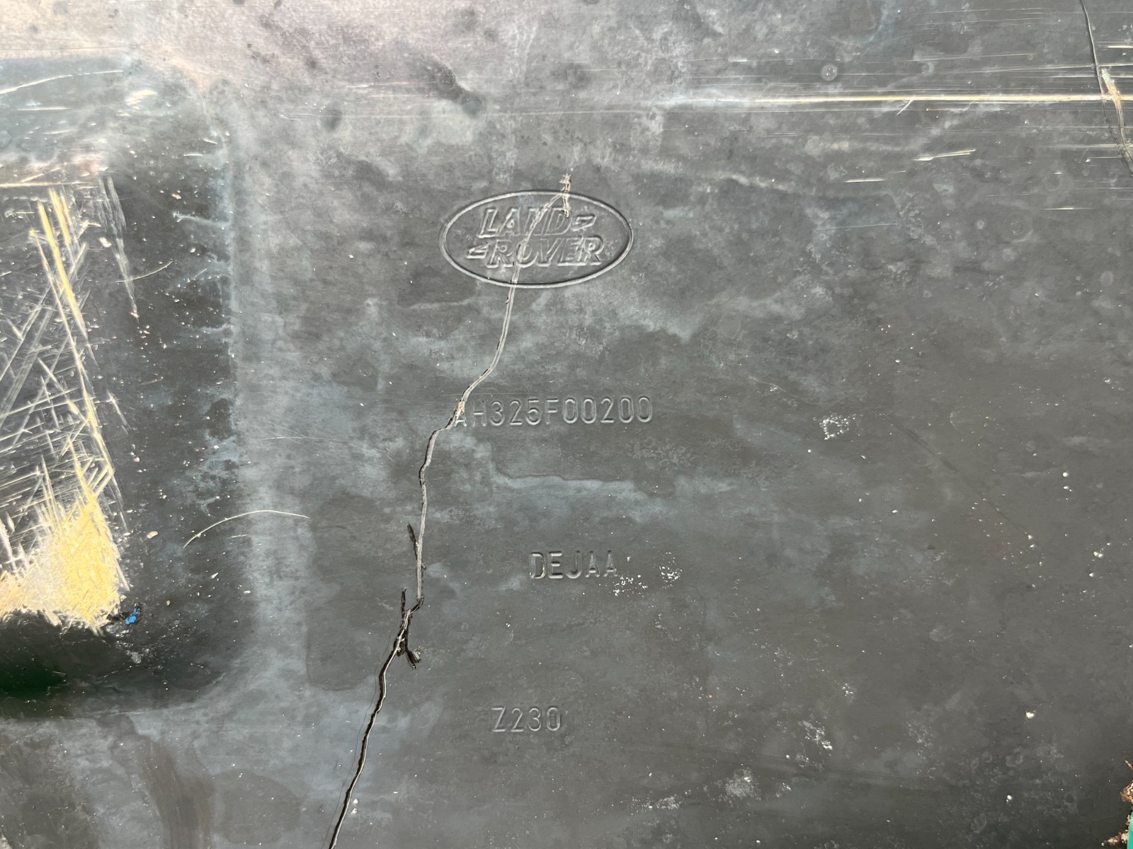 Used 2010-2016 Range Rover Sport Lr4 Front Under Engine Splash Shield ...