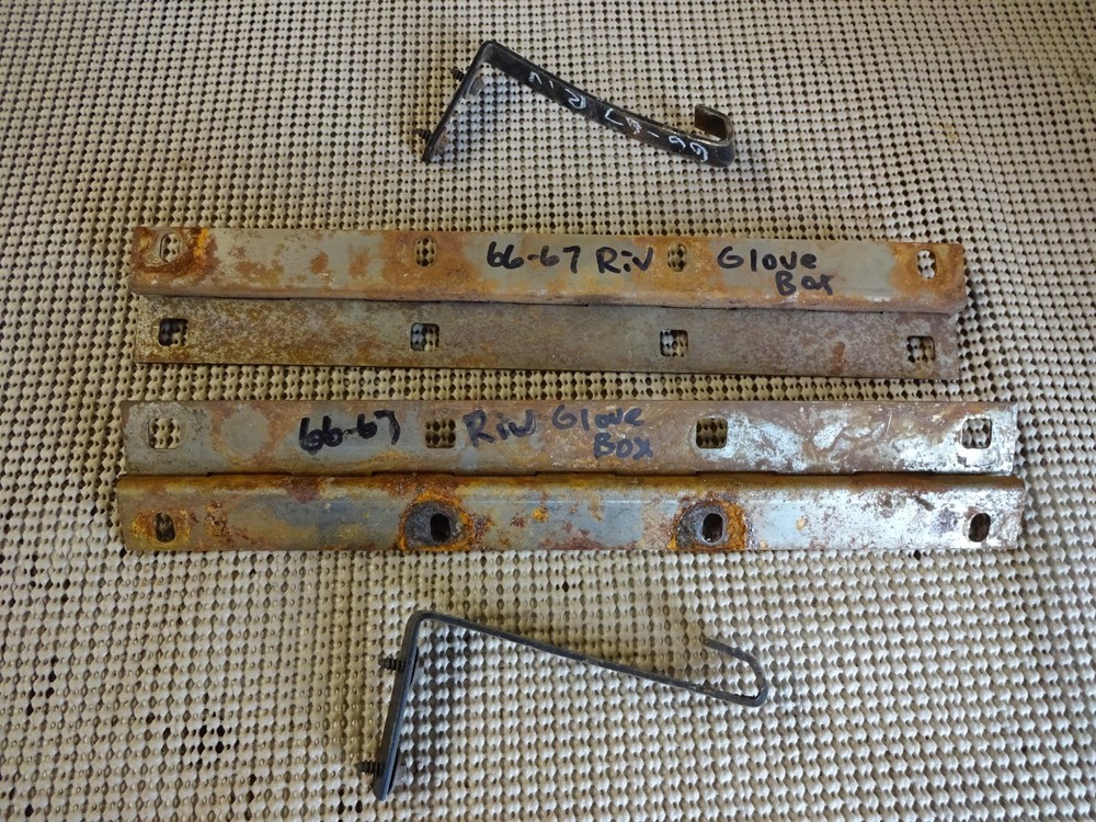 Used 1966-1967 Buick Riviera And Riviera Gs Glove Box Hinge And Catch ...