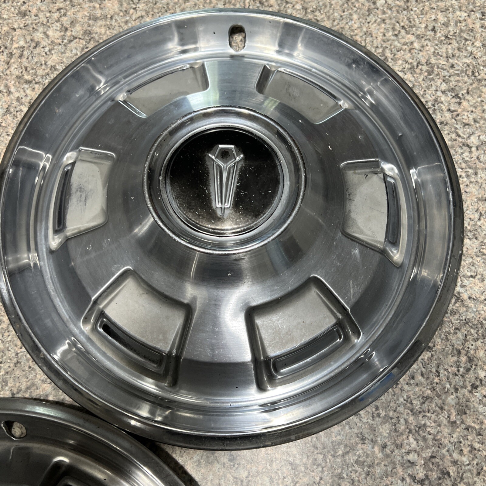 Used 3 Oem Mopar 14" Hub Caps Wheel Covers 320 1967-1969 Barracuda ...