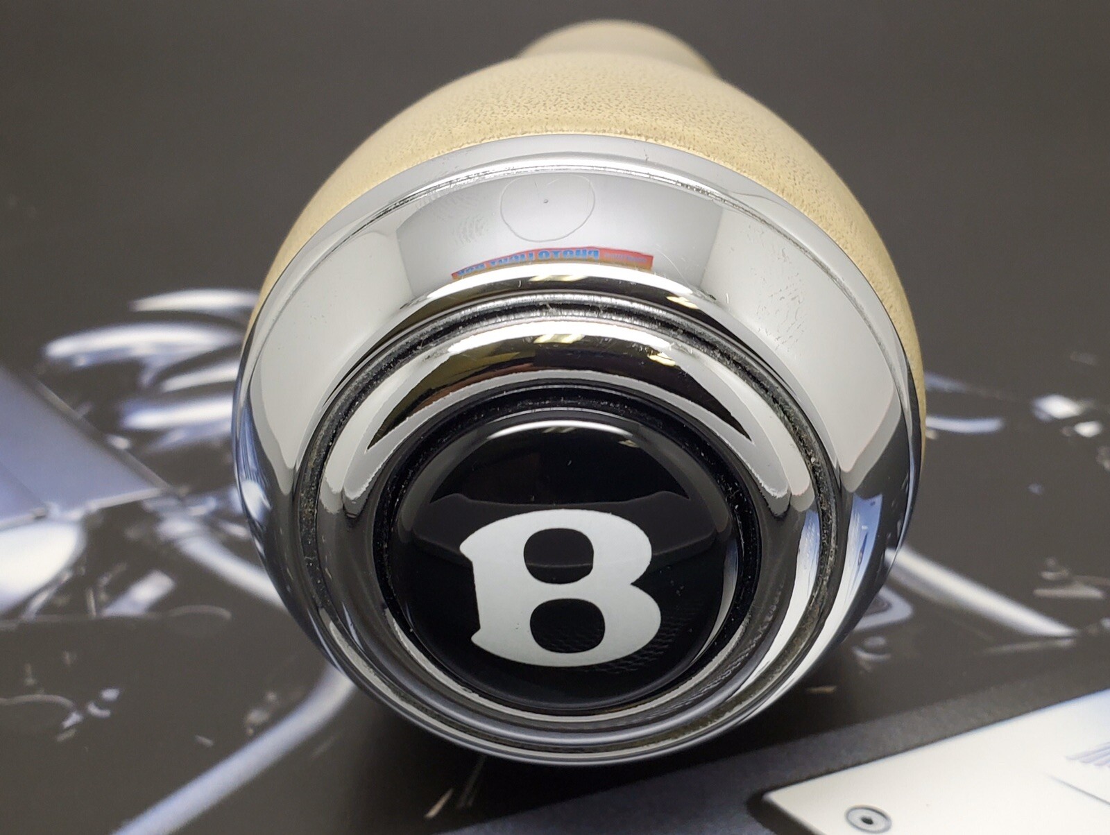 Used 2018 Bentley Mulsanne Shift Knob Tan Push Button In Great ...