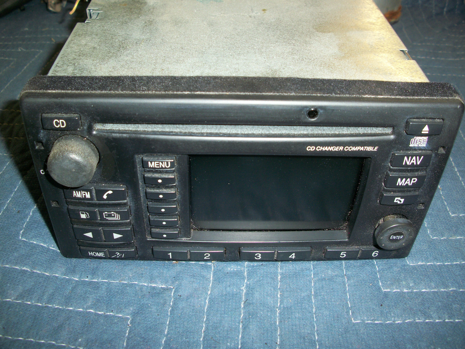 Used 2007 Ford Escape Navigation Cd Player 6m6t-18k931-bc for Sale