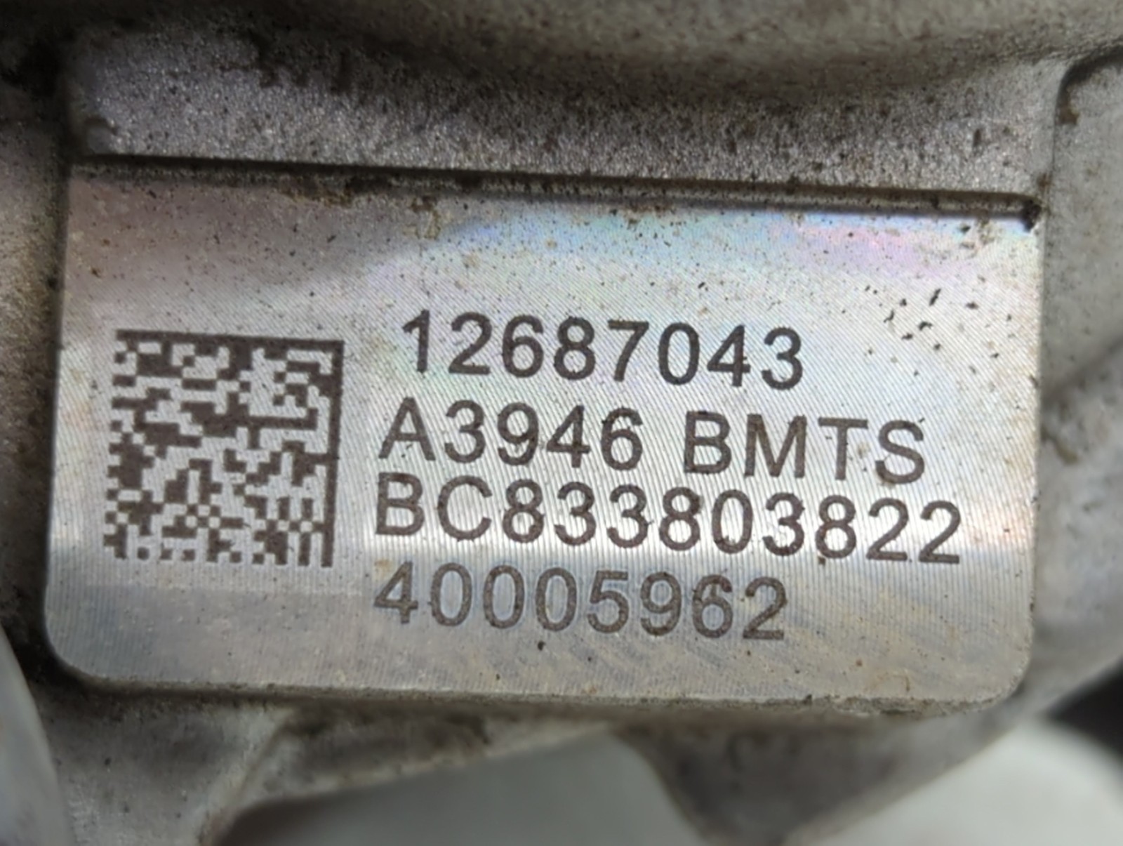 Used 2016 Malibu Turbocharger Turbo Charger Super Charger Supercharger ...