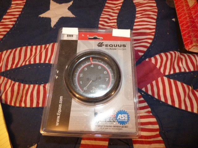 Used Equus Pro Tach 6088 Analog Tachometer 8k Rpm Gauge X1000 Un for ...