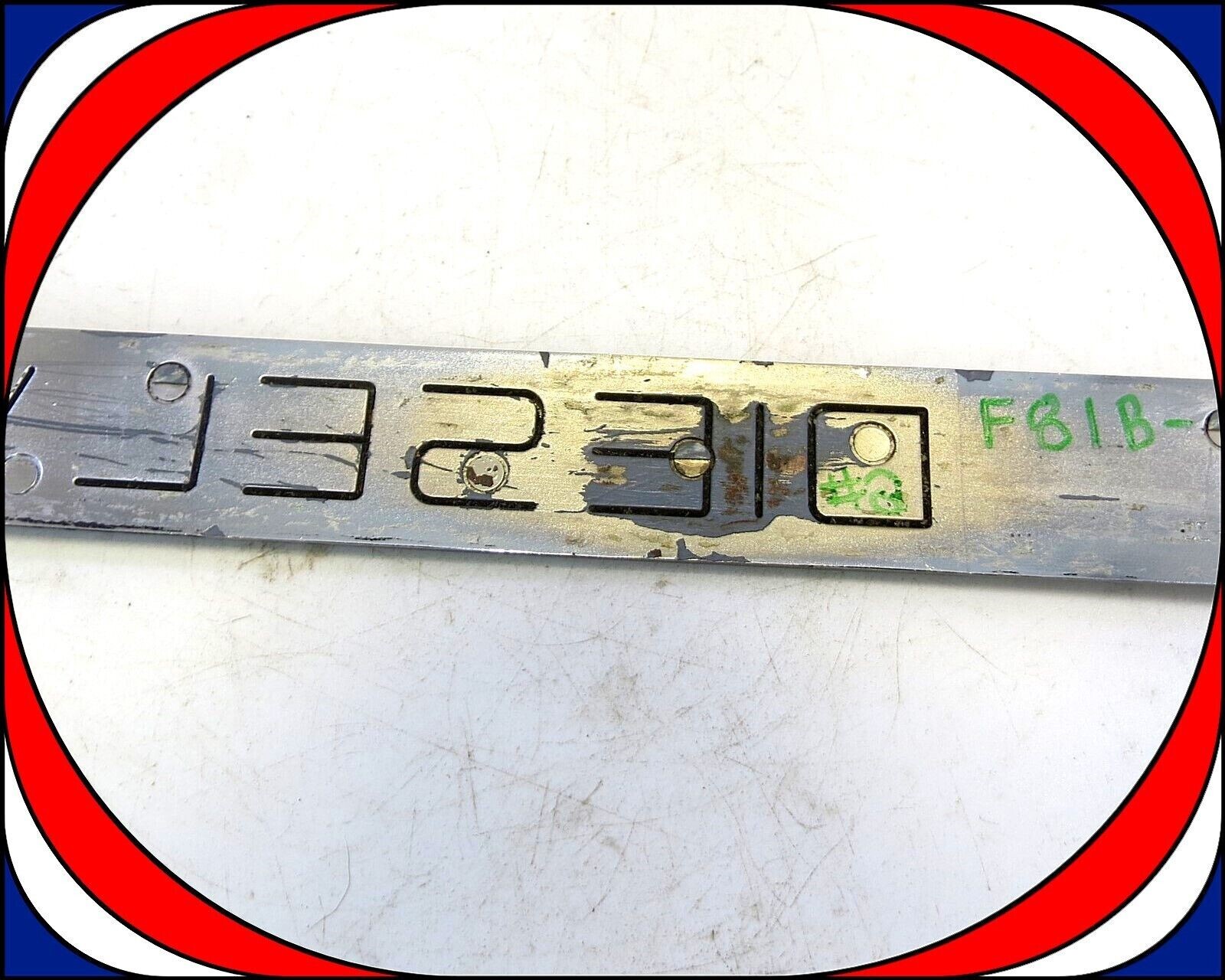 Used 1999-2004 Ford F350 F350 Sd Powerstroke Diesel V8 Emblem F81b ...