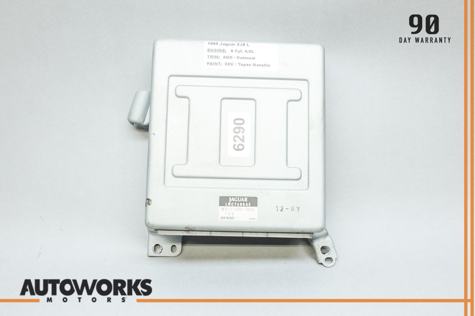 Used 1998-2003 Jaguar X308 Xj8 Xjr Vdp Climate Temperature Control ...