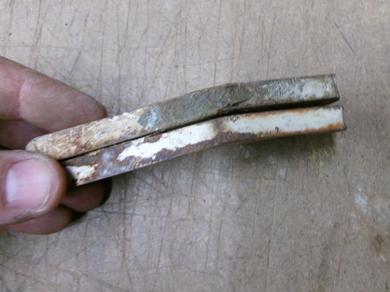 Used 1953 1956 Era Vintage Ford Pickup Truck Side Mirror Arm Bracket ...