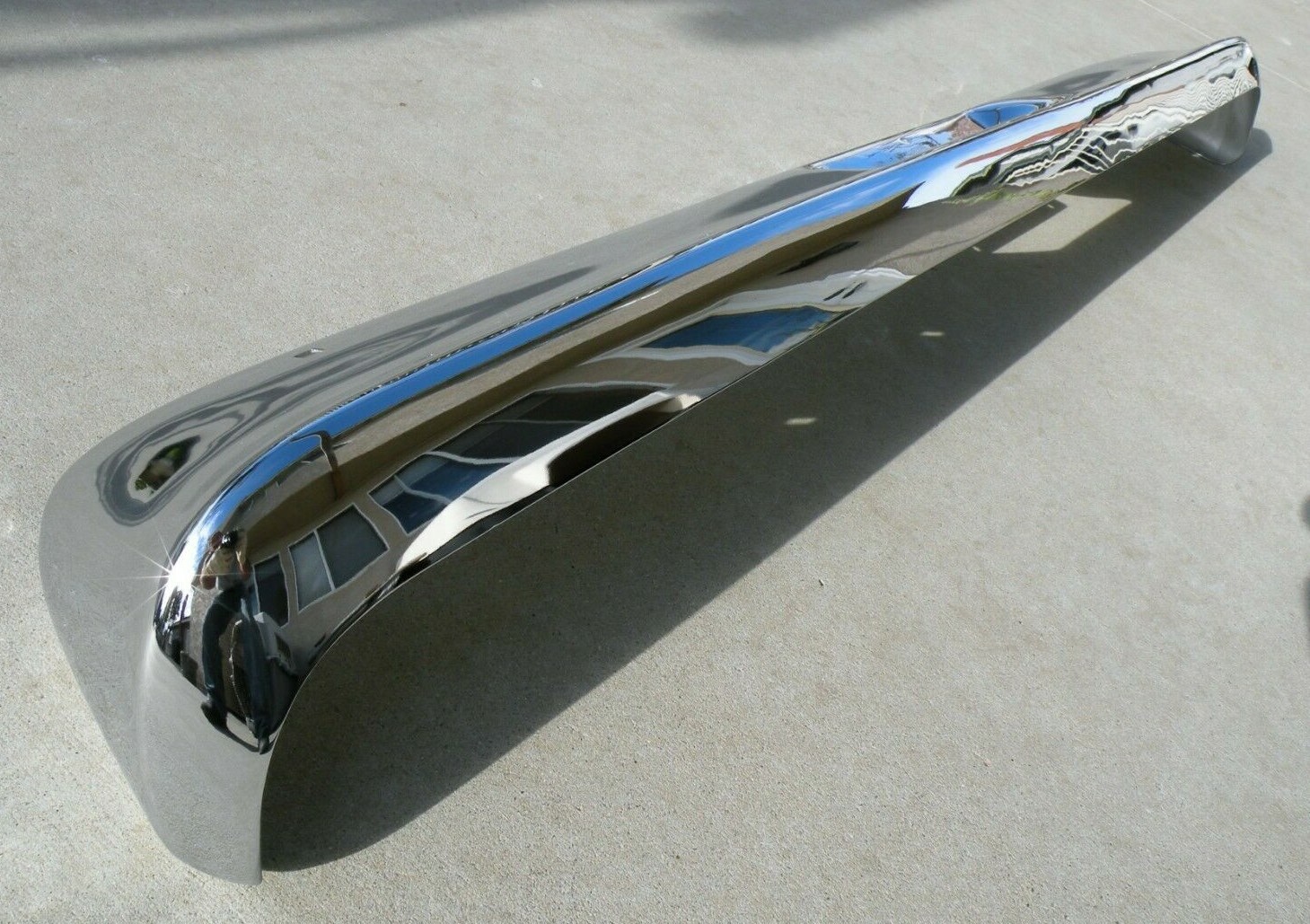Remanufactured X Fairlane Rear Back New Triple Chrome Plated Bumper ...