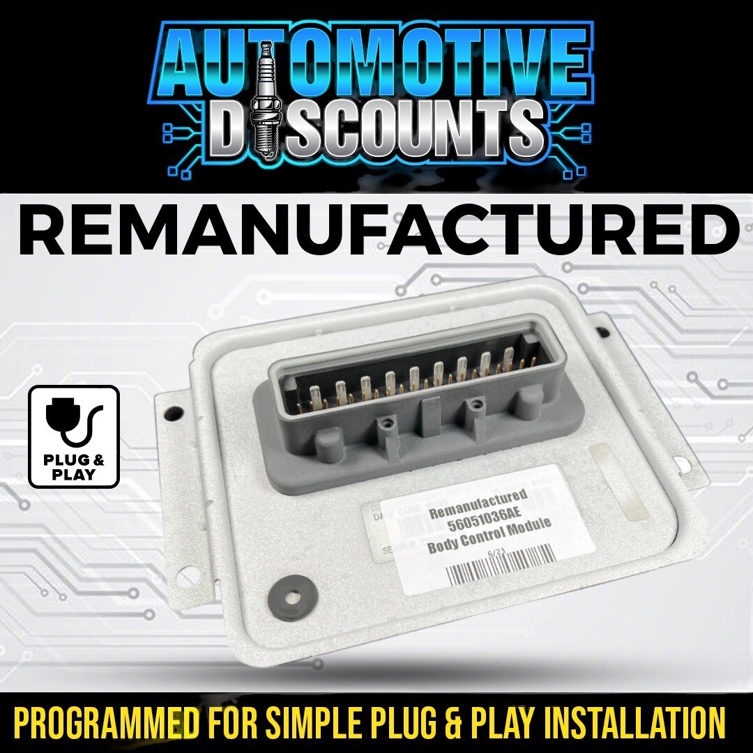 Remanufactured 2005 Dodge Ram 2500 Fcm Bcm Body Control Module ...