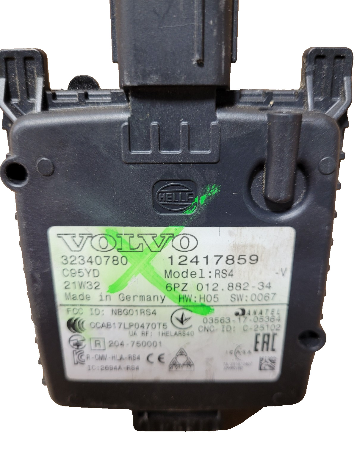 Used 2019-2025 Volvo S60 V60 S90 V90 Blind Spot Radar Sensor Module Oem ...