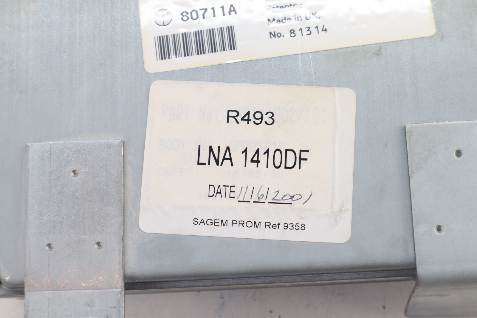 Used 1995-1996 Jaguar Xj6 Vdp X300 4.0l Aj16 Ecu Ecm Pcm Engine ...