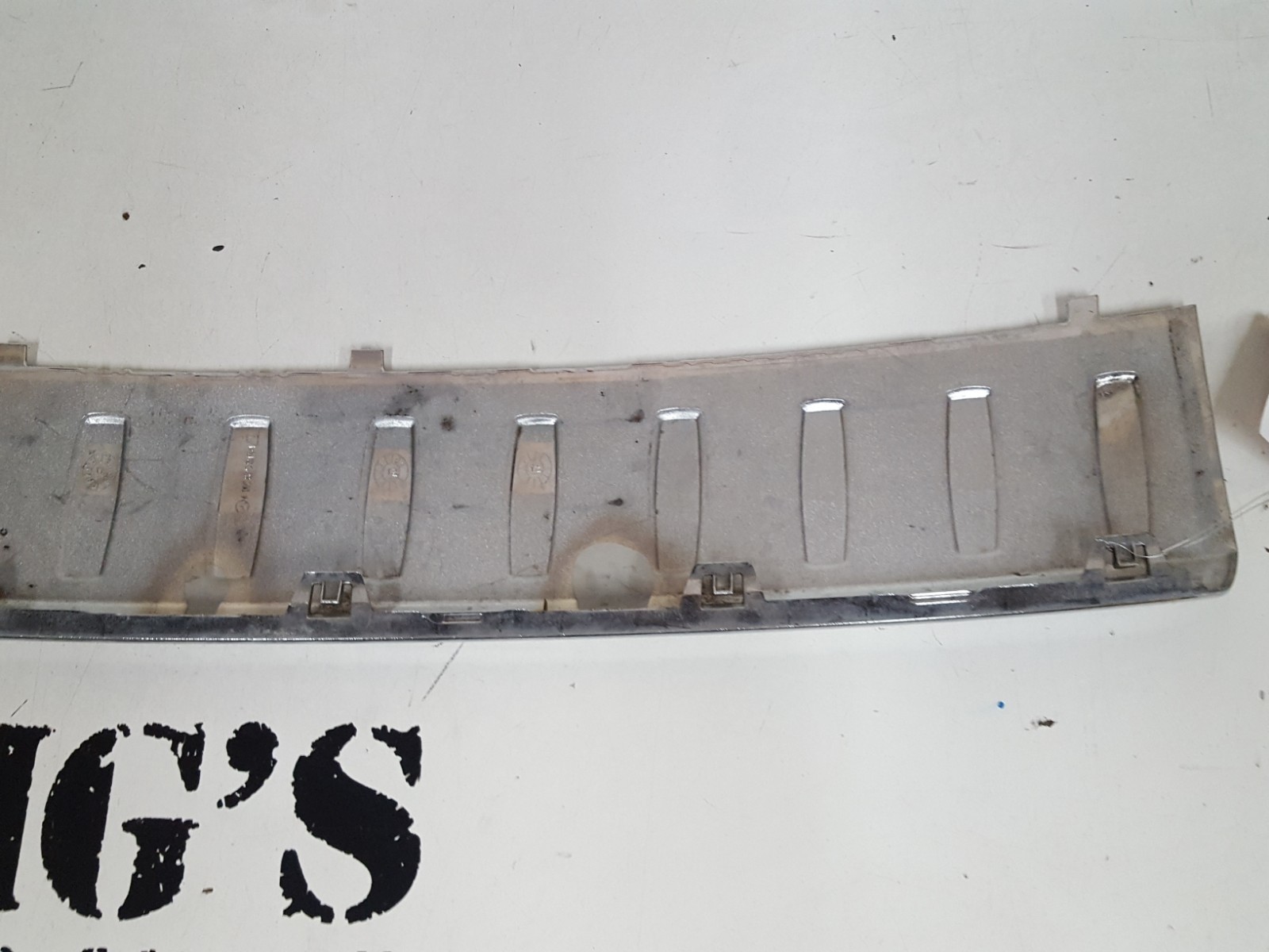 Used 2014-2016 Mercedes Benz Ml Ml350 Ml550 Rear Bumper Skid Step Plate ...