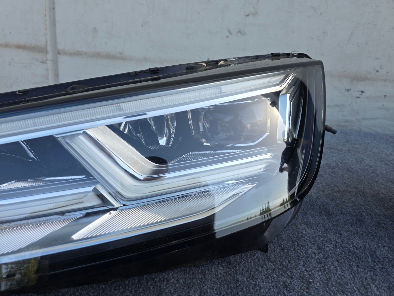 Used Left Side Full Led Headlight Assembly Complete 67k Oem 2018-2021 ...