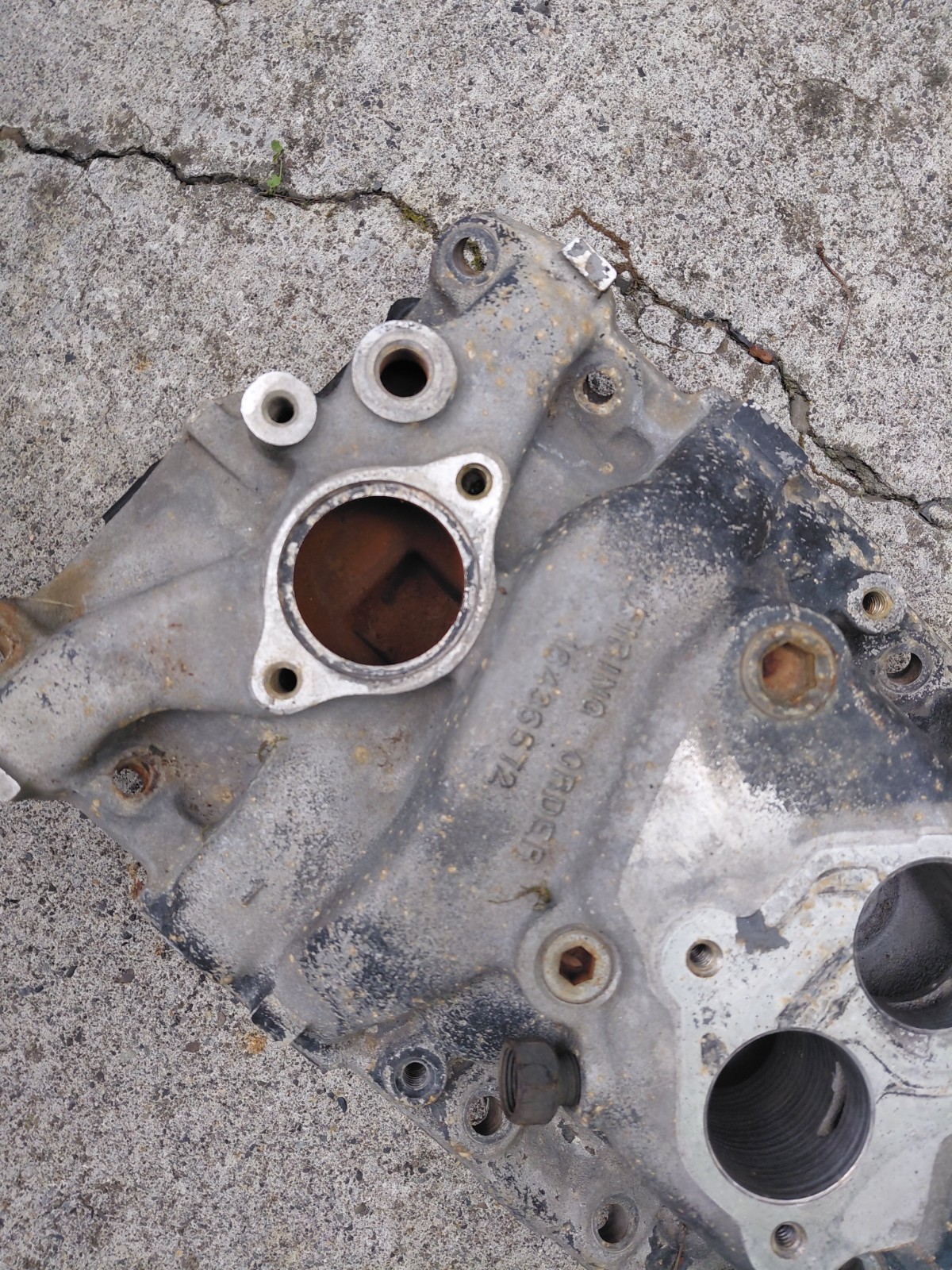 Used Chevrolet Gm Gmc 305 350 5.0l 5.7l Tbi Intake Manifold Genuine Oem ...