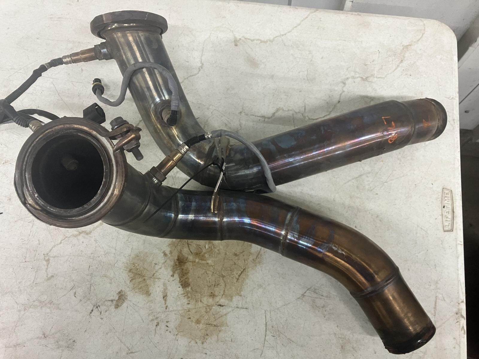 Used 2018 Bmw F10 F12 M5 M6 S63 Engine Exhaust Aftermarket Downpipe ...