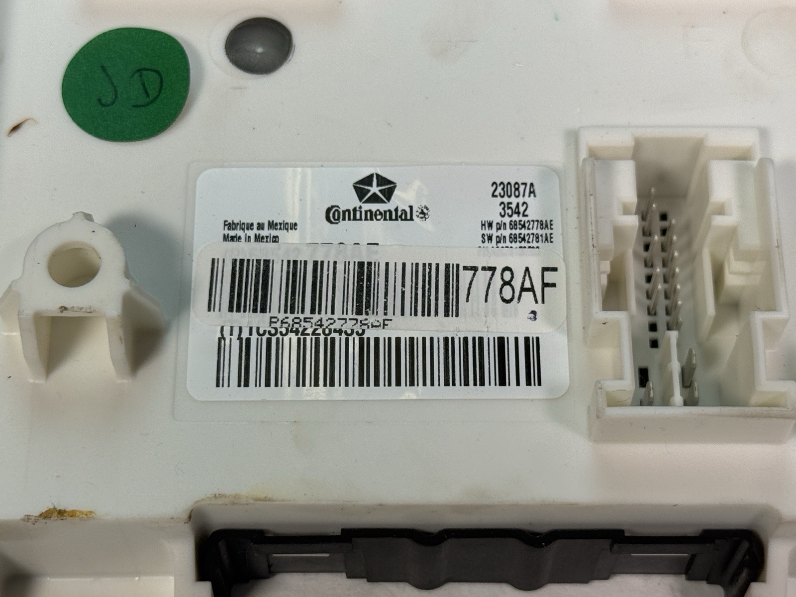 Used 2022-2023 Dodge Ram 2500 Body Control Module Bcm Part 68542778af ...