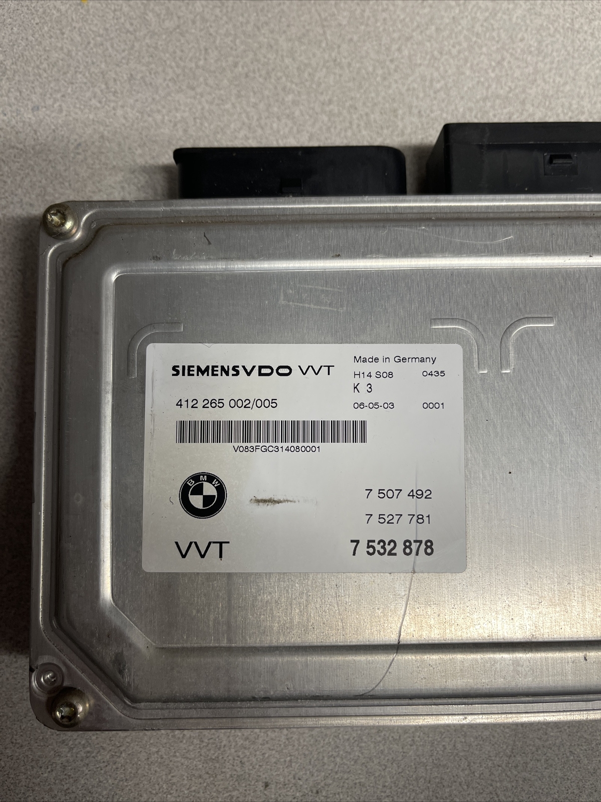 Used 2006 2008 - Bmw 750i E66 Vvt Valvetronic Control Module Ecm Ecu 7 ...