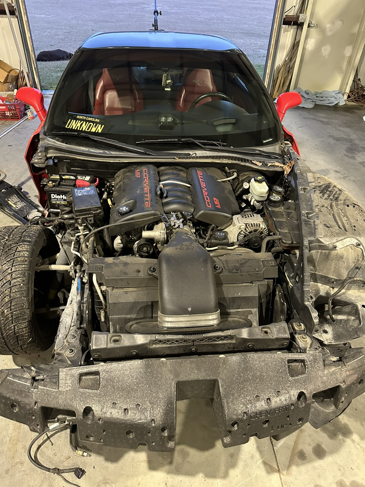 Used 111k Mile Corvette Engine 6.2l Longblock Ls3 No Accessories for ...