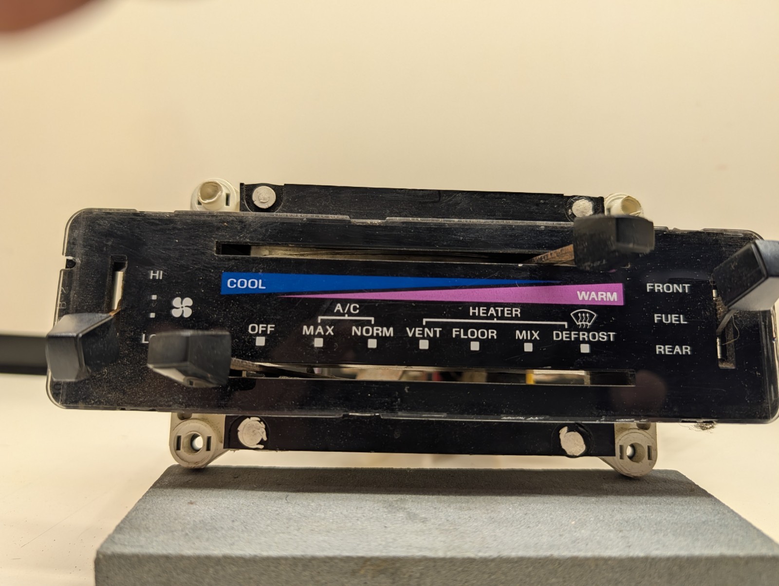 Used 1986 Ford F100 F150 F250 Climate Control/ Fuel Tank Selector for ...