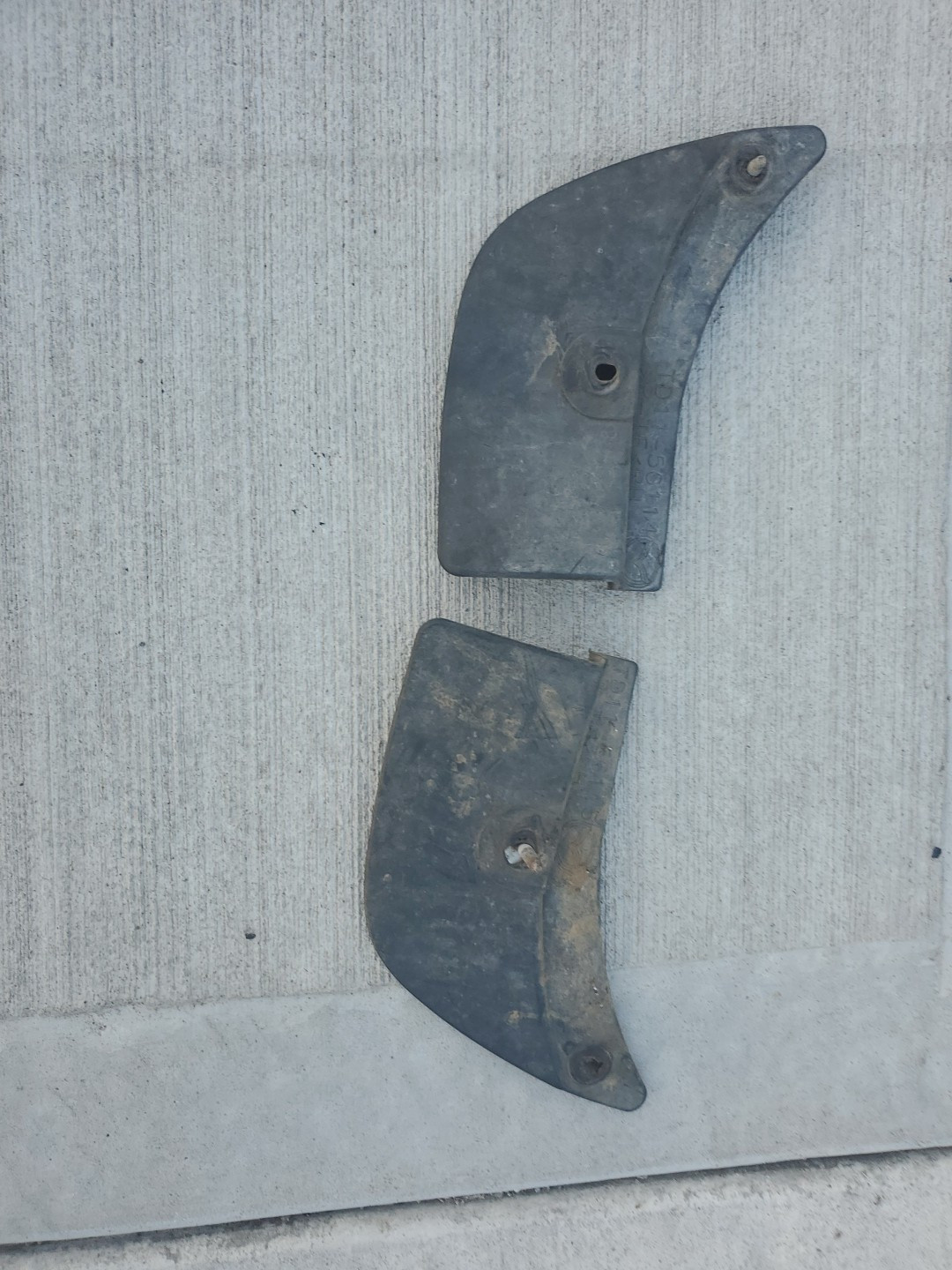 Used Mazda Oem Cx-9 Rear Mud Flaps Splash Guards 2007-2015 Td11 56114 ...