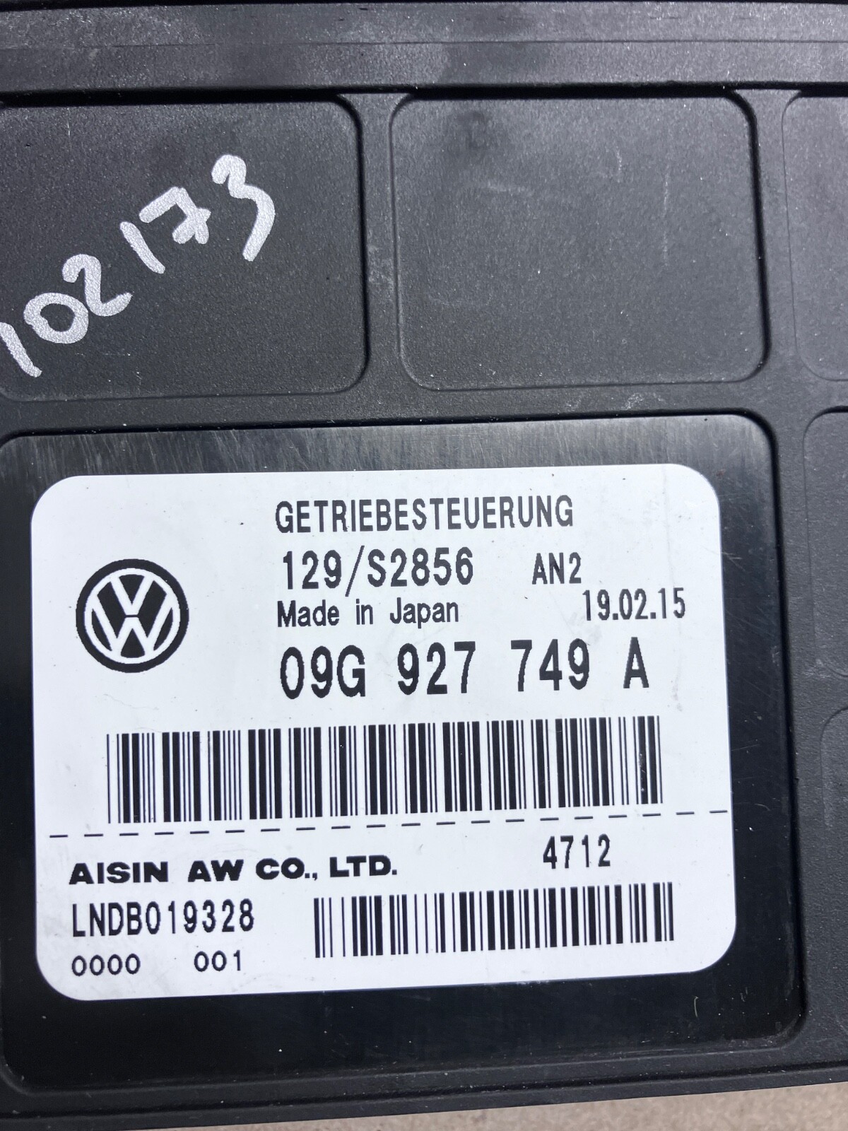 Used 2014-2016 Vw Jetta Mk6 1.8t Transmission Computer Control Module ...