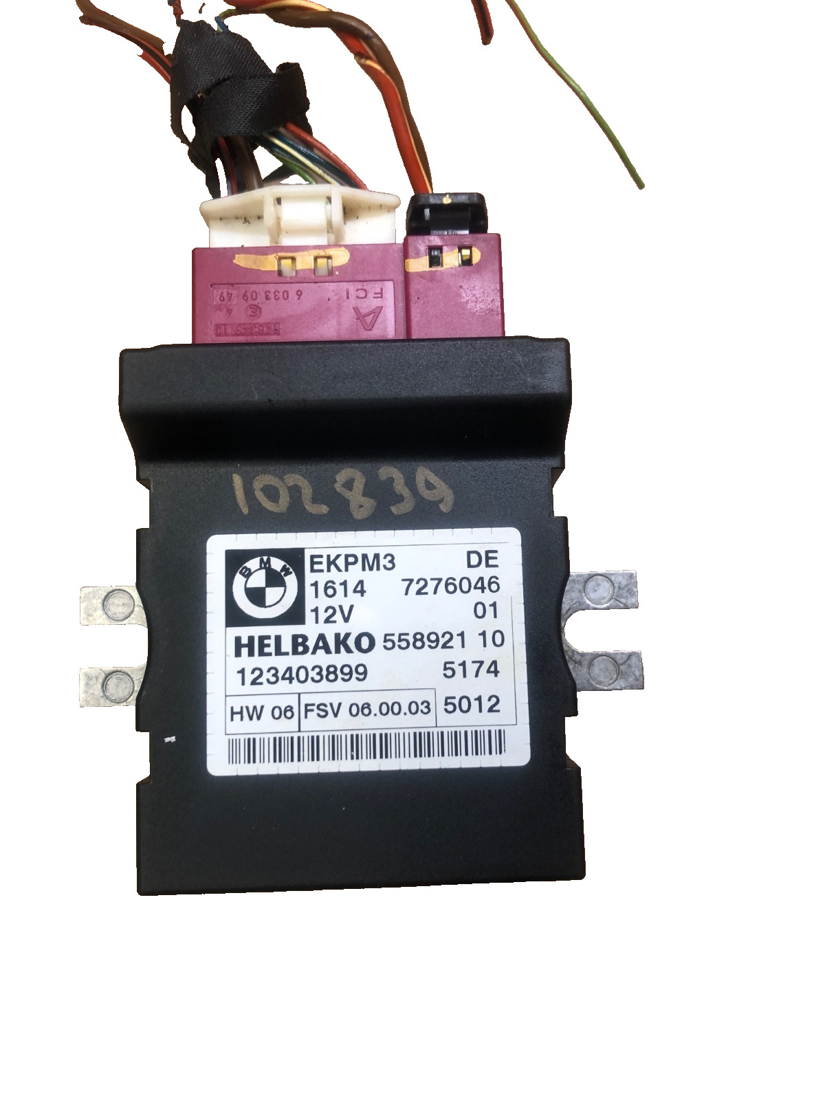 Used 2007-2015 Bmw X1 F10 E90 E92 N20 N54 N55 Fuel Pump Relay Control ...