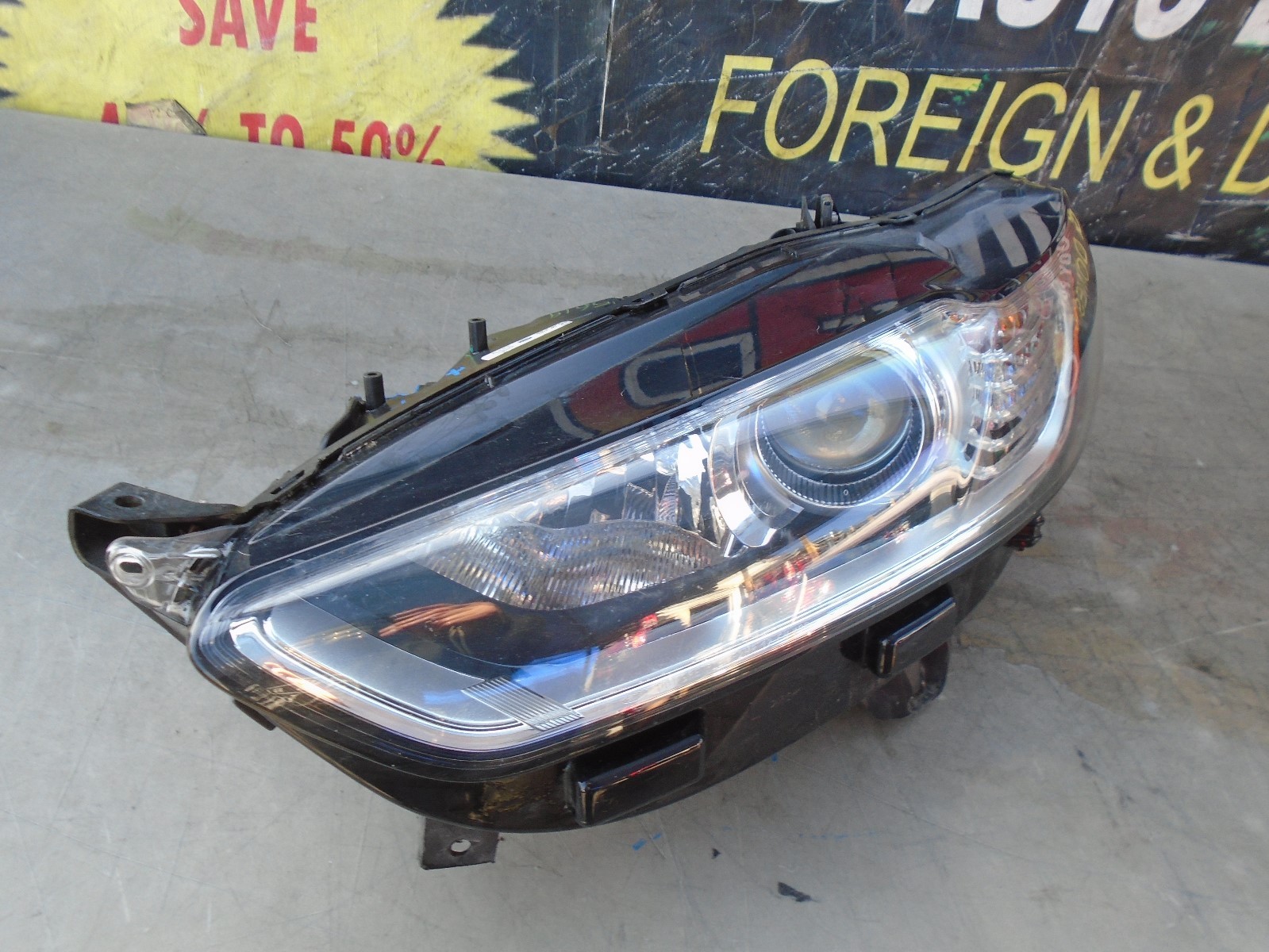 Used Oem Headlight Ford Fusion 2013-2016 Left Headlight Lamp Headlamp ...