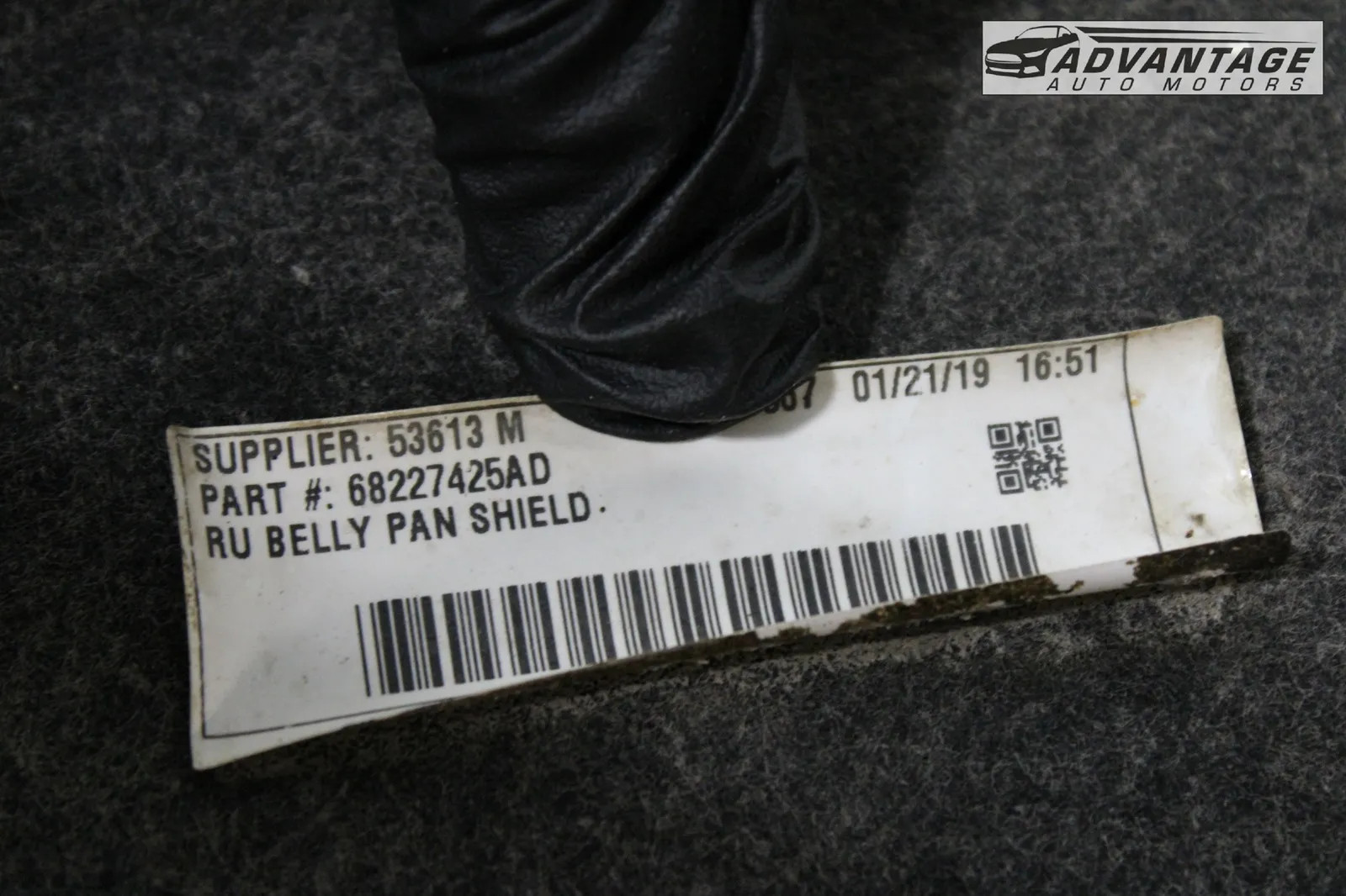 Used 2017-2025 Chrysler Pacifica Front Belly Pan Under Engine Splash ...