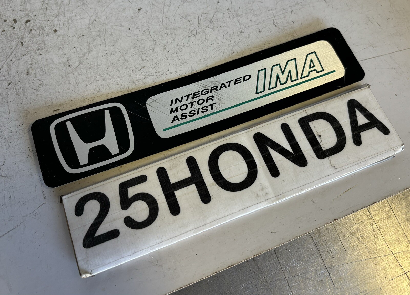 Used 2000-2006 Honda Insight Integrated Motor Assist Engine Cover Decal ...
