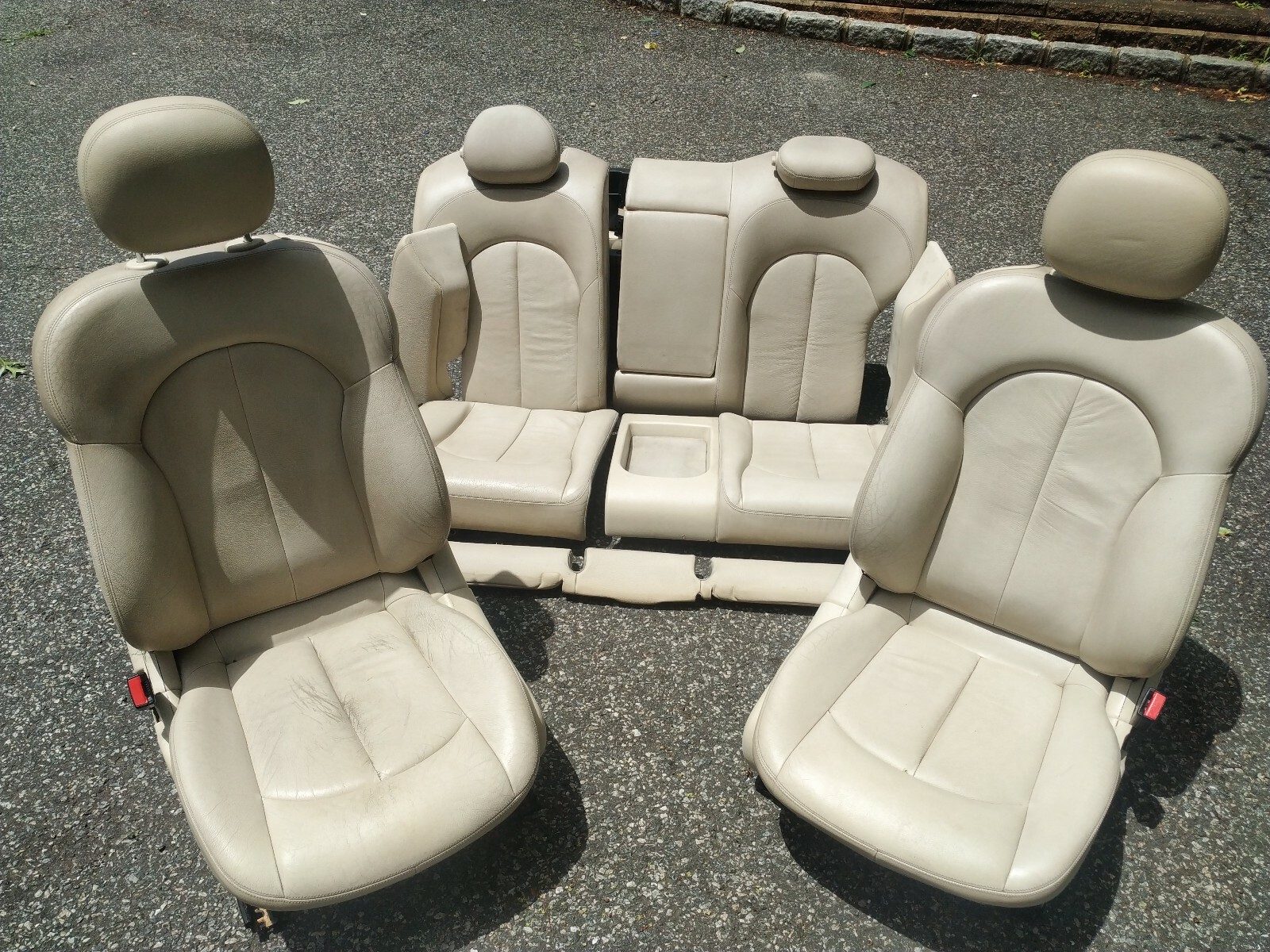 Used 03-09 W209 Mercedes Clk350 Clk500 Front Seats Left & Right Pair ...