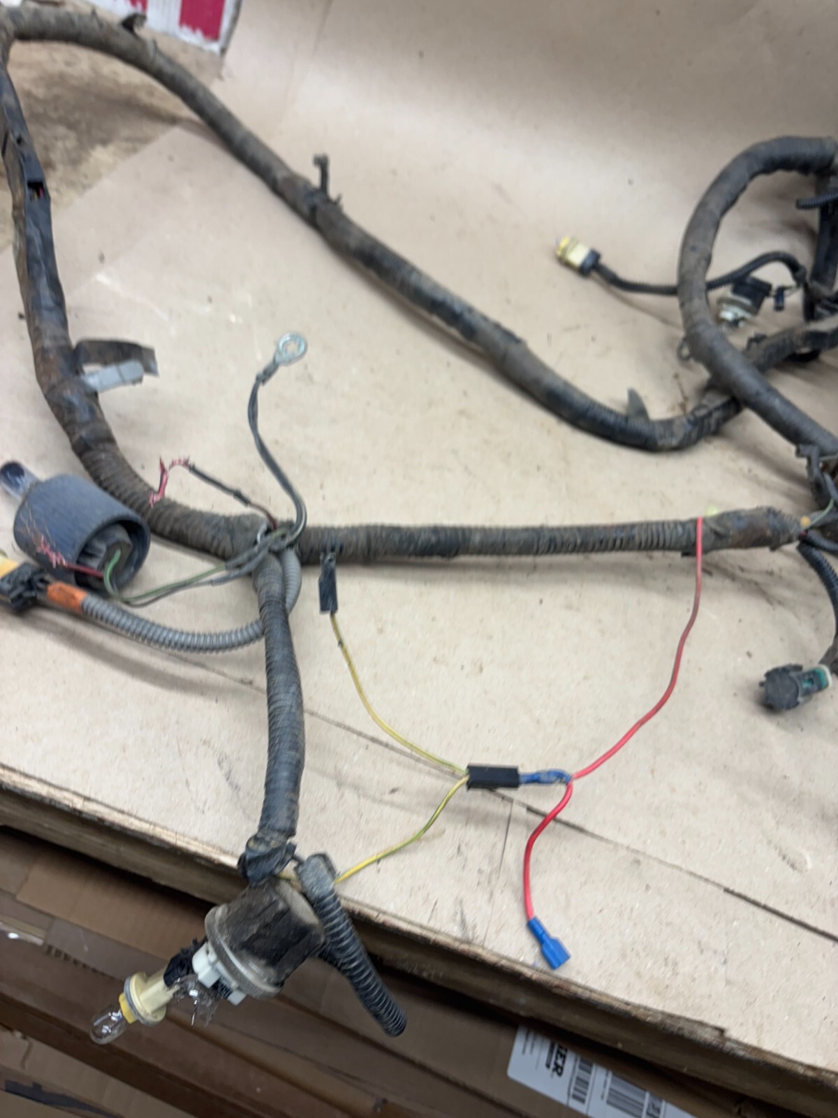Used 1992 1996 Ford F150 Bronco 351w V8 Engine Bay Under Hood Wiring ...