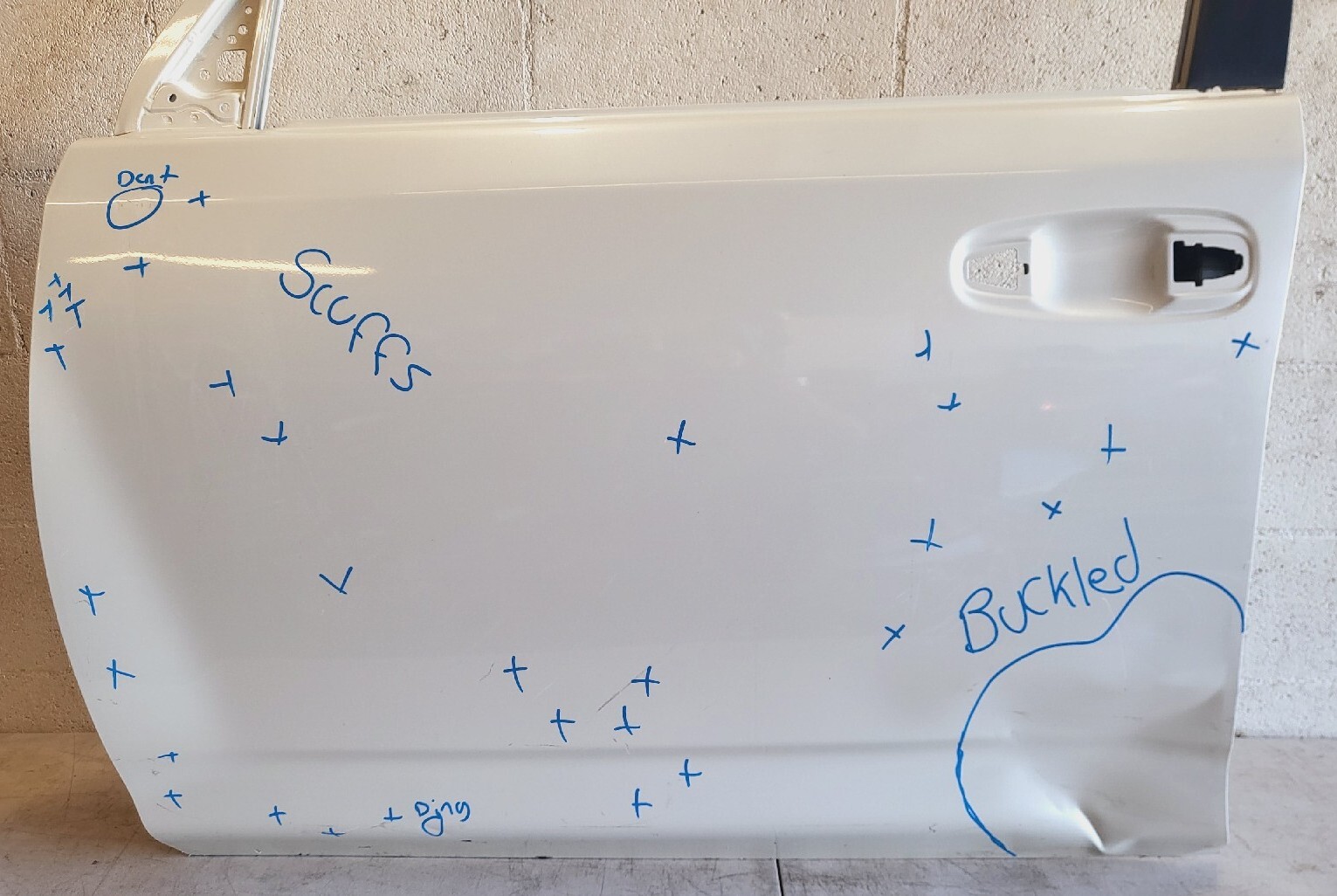 Used 2010 2022 Toyota 4runner Front Left Driver Side Door Shell Panel ...